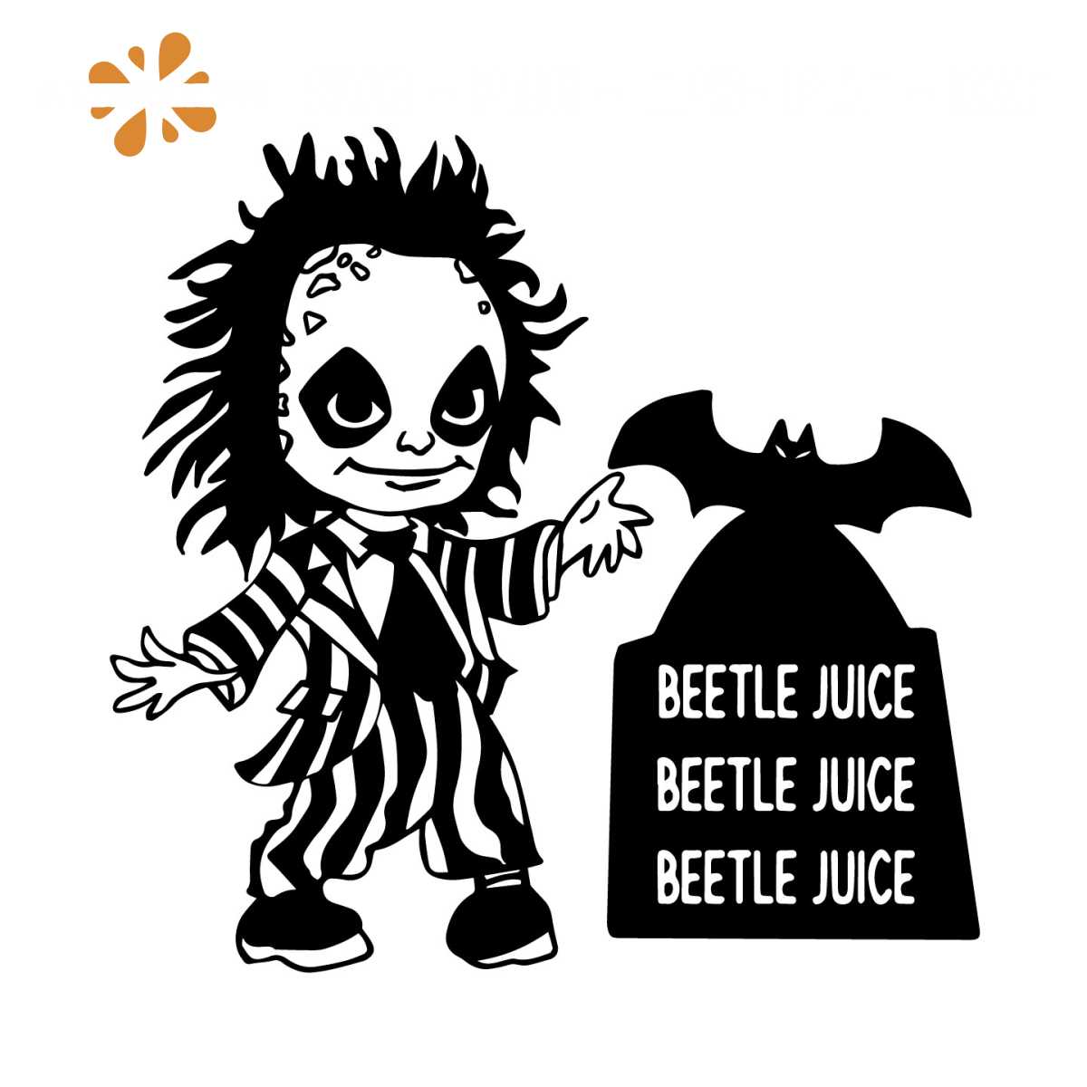 Baby Beetlejuice SVG DXF EPS PNG, Horror Movies Svg, Hallowe | Inspire ...