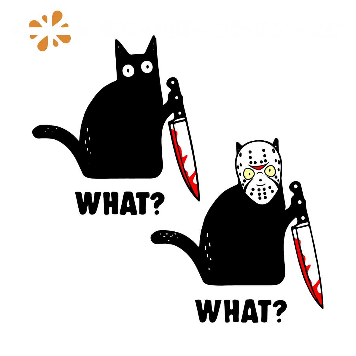 Cat What And Jason Voorhees Cat Svg, Halloween Svg | Inspire Uplift