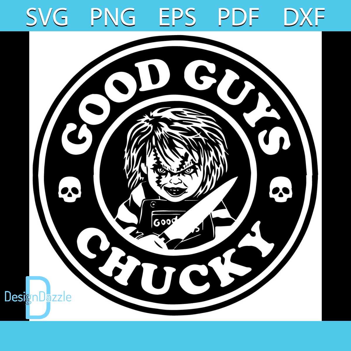 Chucky Starbucks Good Guys Chucky Svg, Halloween Svg | Inspire Uplift