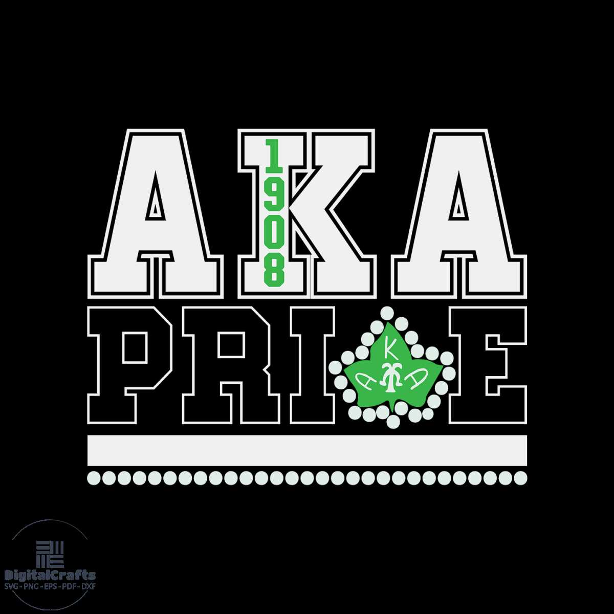 Aka pride 1908, Sorority Svg, Aka Girl Gang Svg, Aka Svg, Ak | Inspire ...