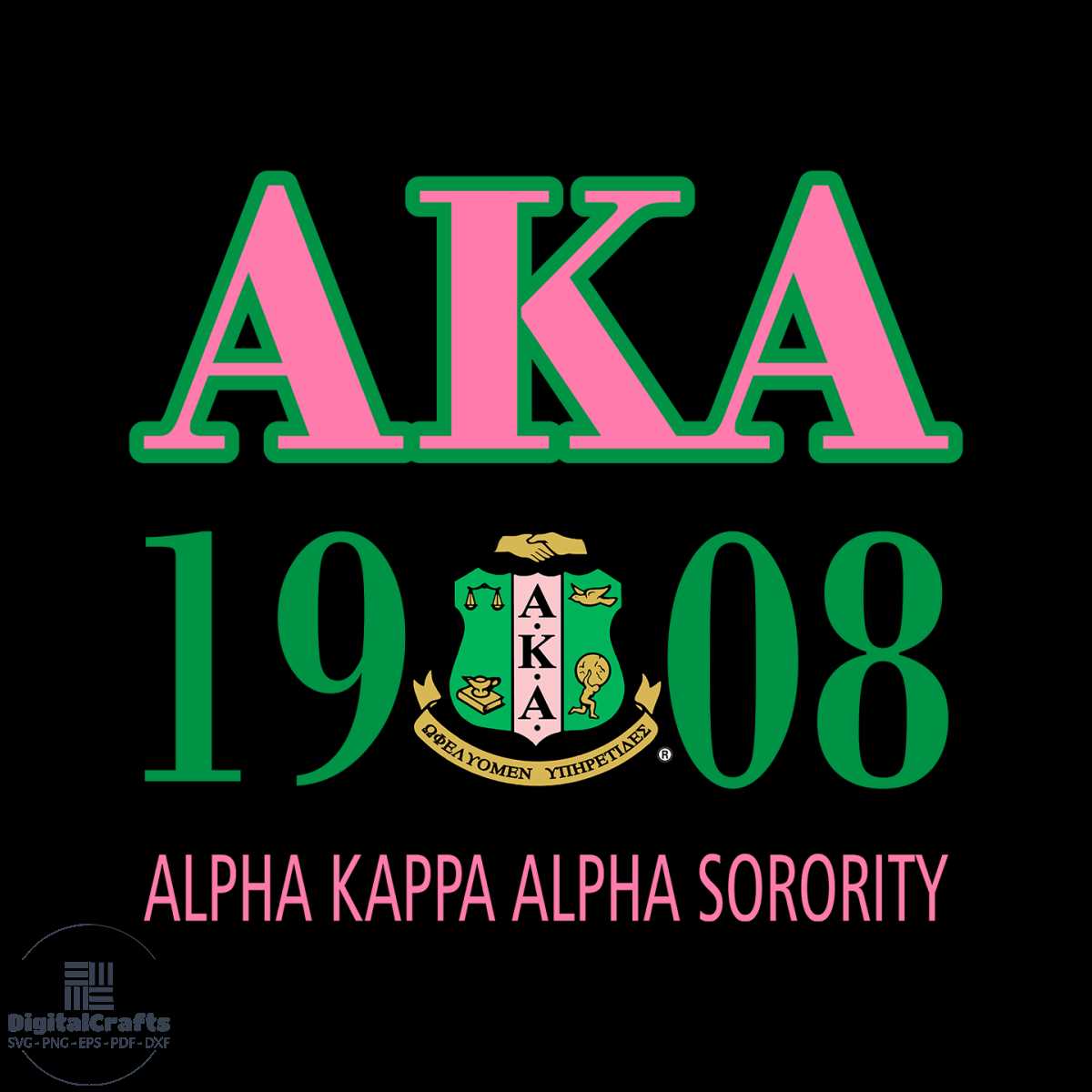 AKA 1908 alpha kappa alpha sorority, Sorority Svg, Aka Girl | Inspire ...