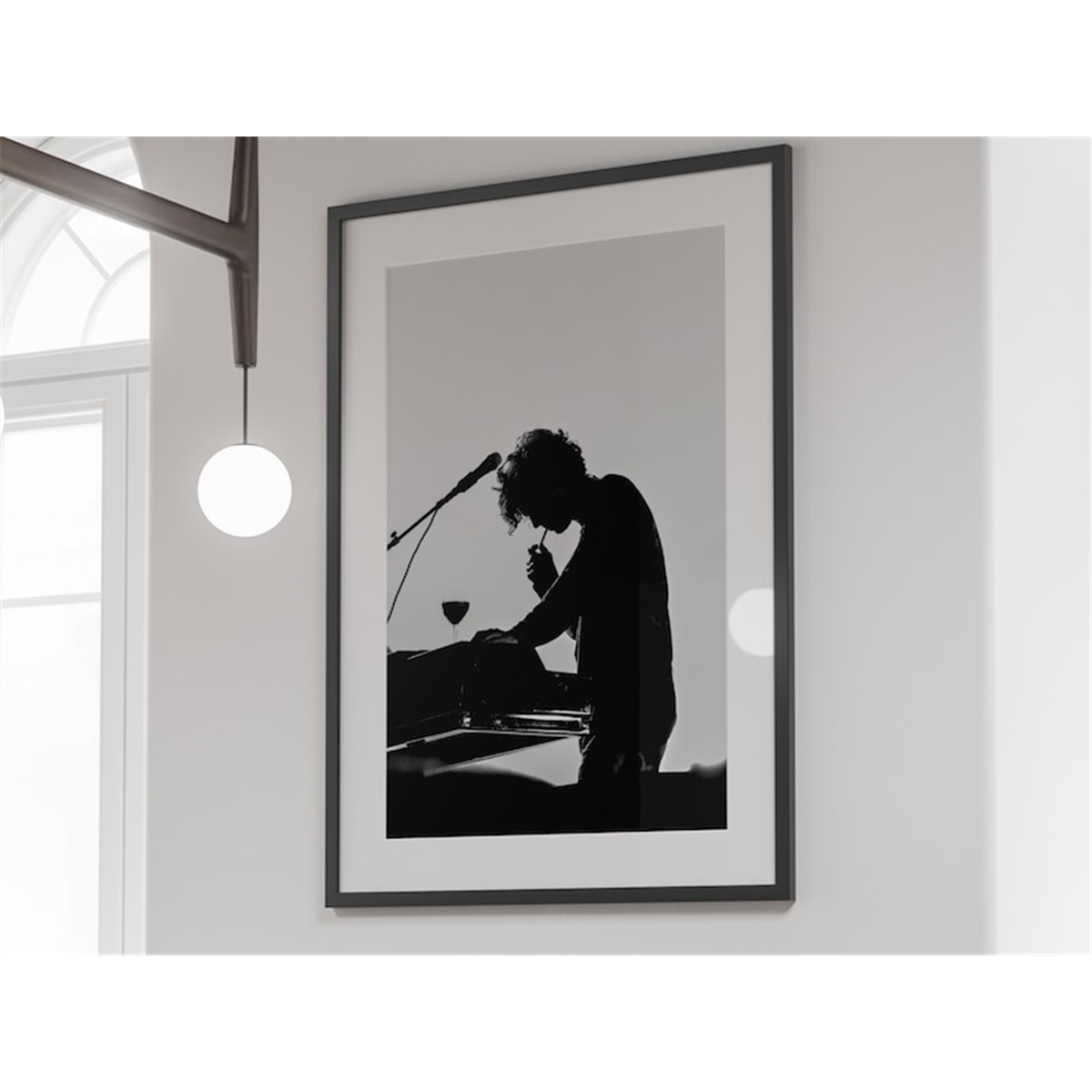 Matty Healy Smoking Poster, The 1975 Print, Black and White | Inspire ...