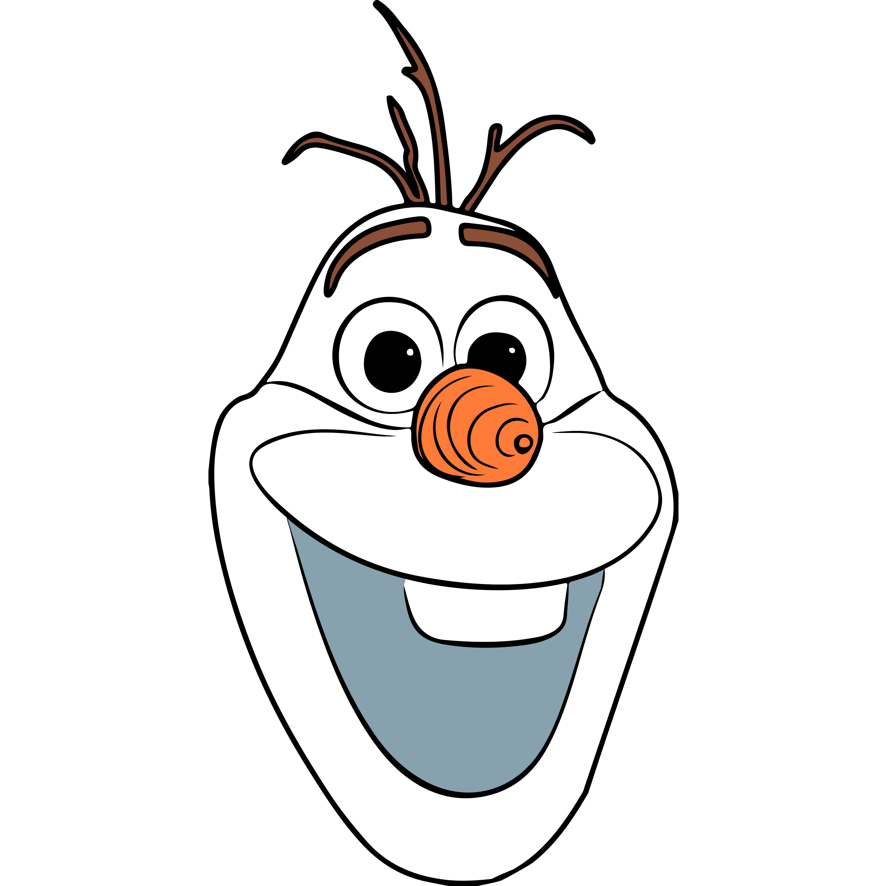 Olaf svg, Frozen SVG, Frozen Clipart,Frozen png,Frozen birth | Inspire ...