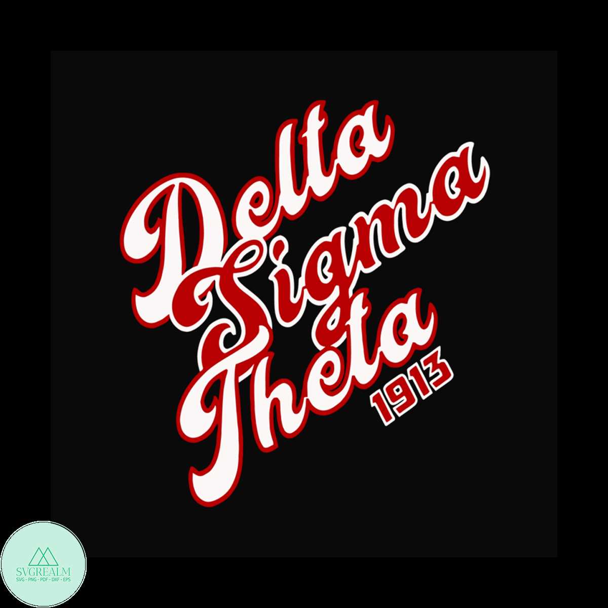Delta sigma theta sorority SVG, 1913 svg, sorority svg - Inspire Uplift