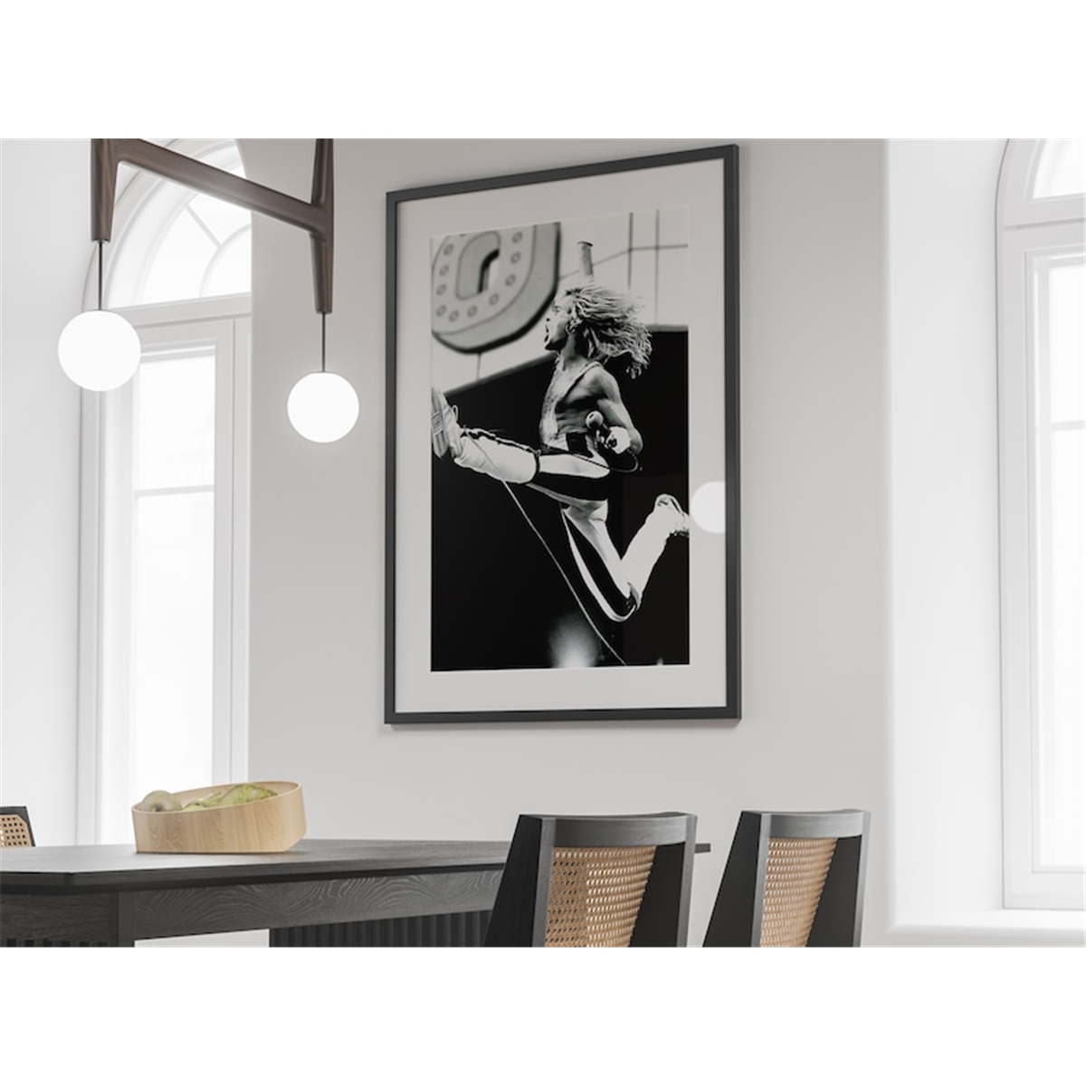 Van Halen David Lee Roth Poster, Music Print, Vintage Poster | Inspire ...