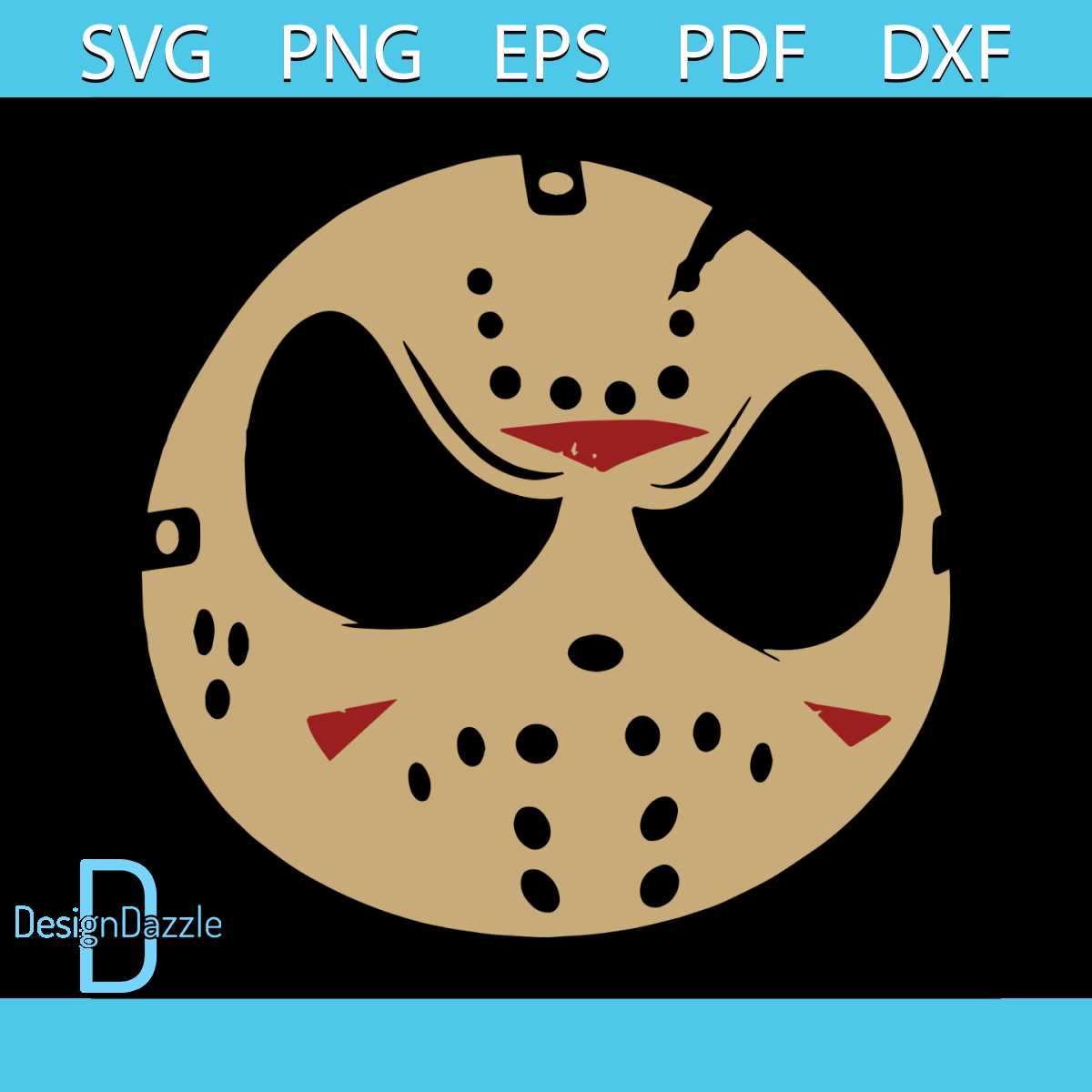 Jason Voorhees Jack Skellington SVG, Jason Mask SVG, Hallowe | Inspire ...