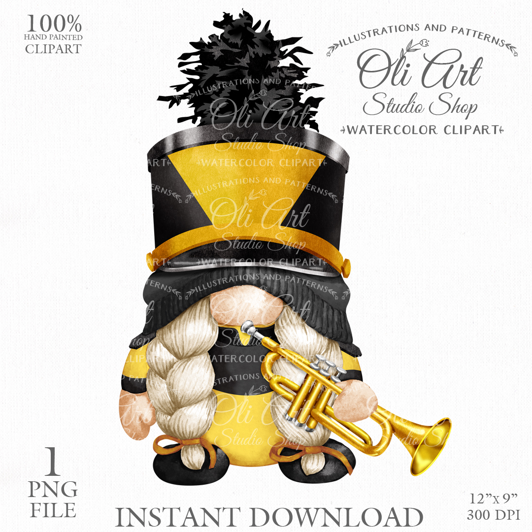 Gnome Trumpet Player, Marching Band Uniform, Gnome Images. G | Inspire ...