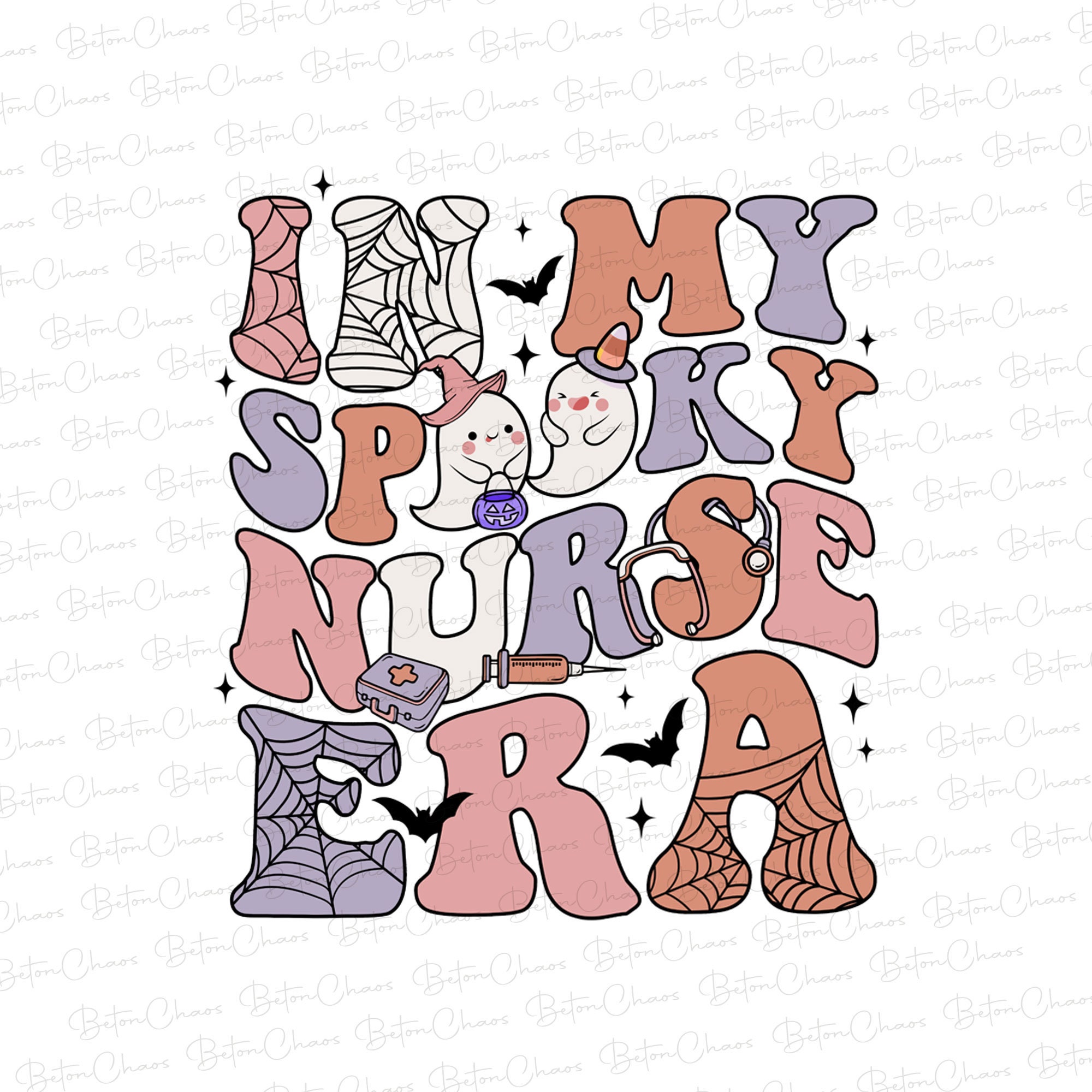 In My Spooky Nurse Era Png, Spooky Nurse Halloween Ghost, Sp | Inspire ...