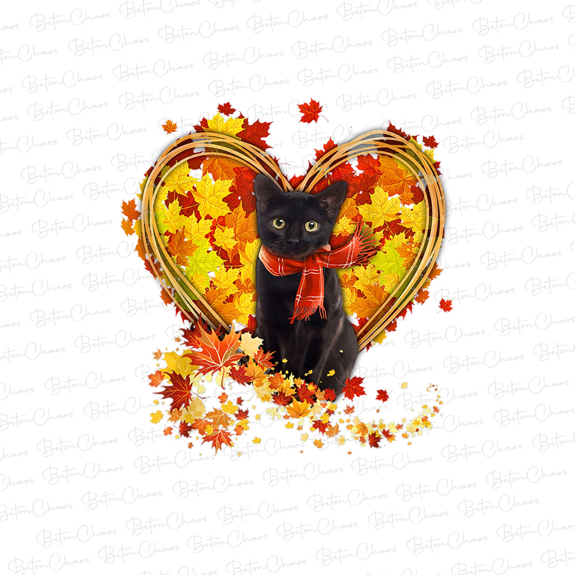 Pumpkin and Back Cat fall Png, Pumpkin Spice Png, Pumpkin Ha | Inspire ...