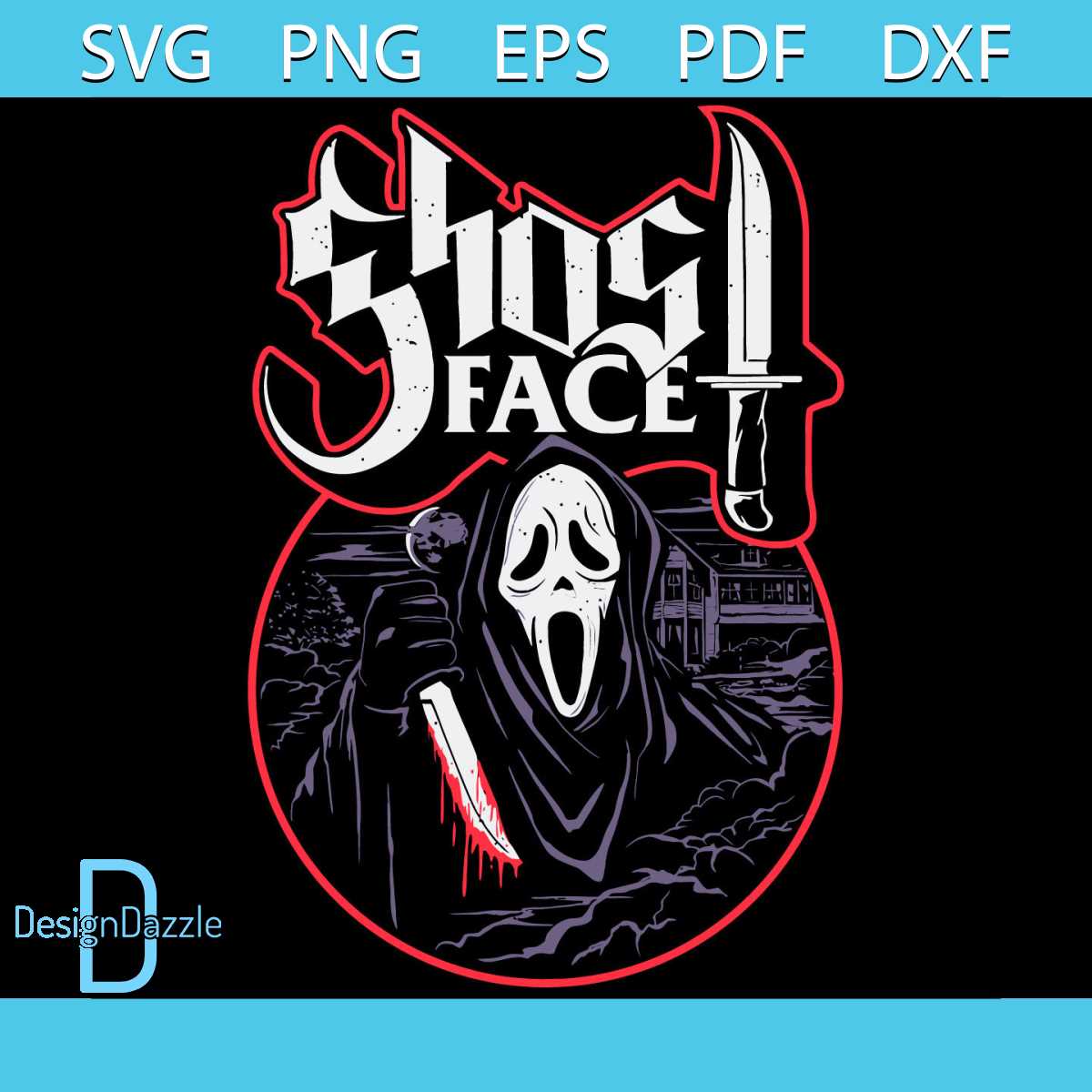 Scream SVG, Ghostface SVG, Horror Movie Killers SVG, Hallowe | Inspire ...