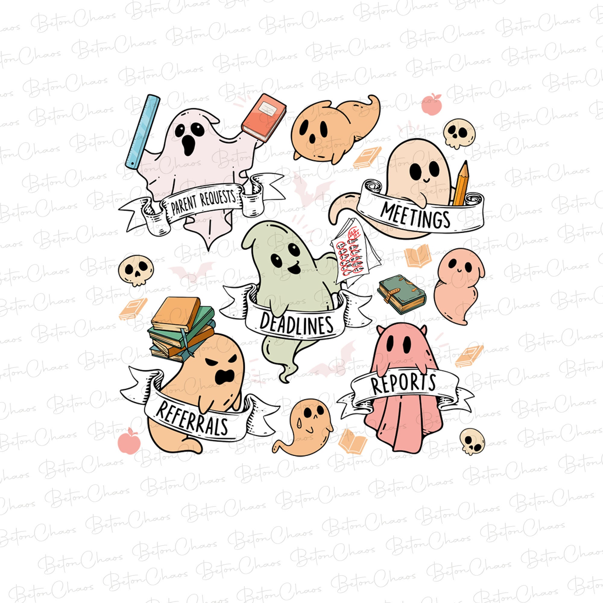 Teacher Halloween Png, Funny Halloween Teachers Png, School | Inspire ...