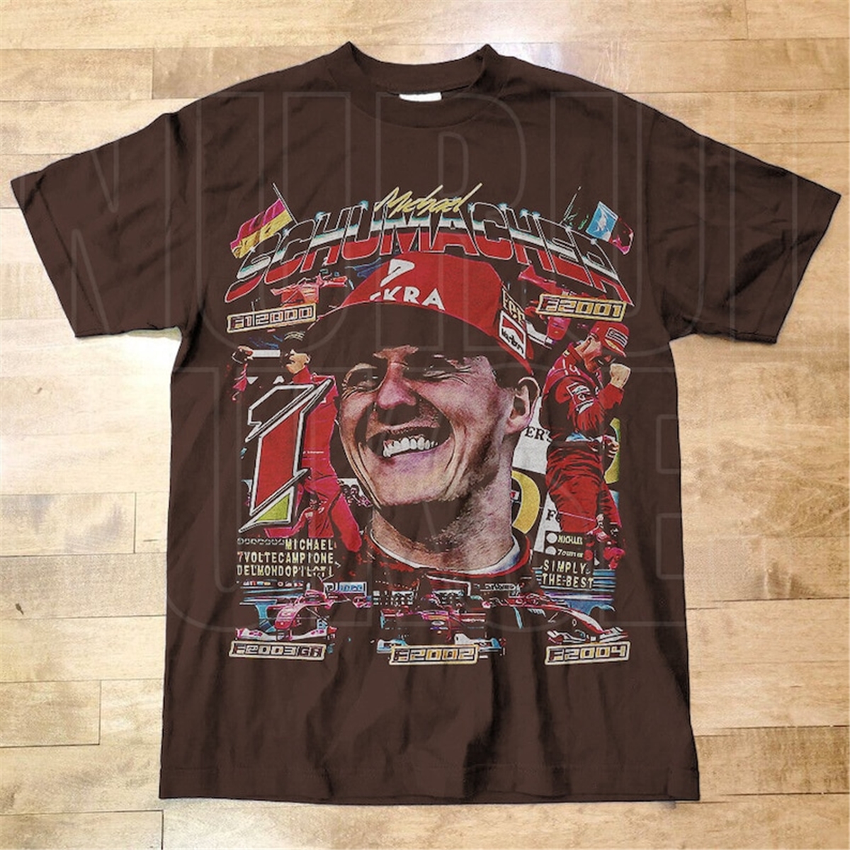 Vintage Style Michael Schumacher 90s Racing Y2K Retro Vintag | Inspire ...