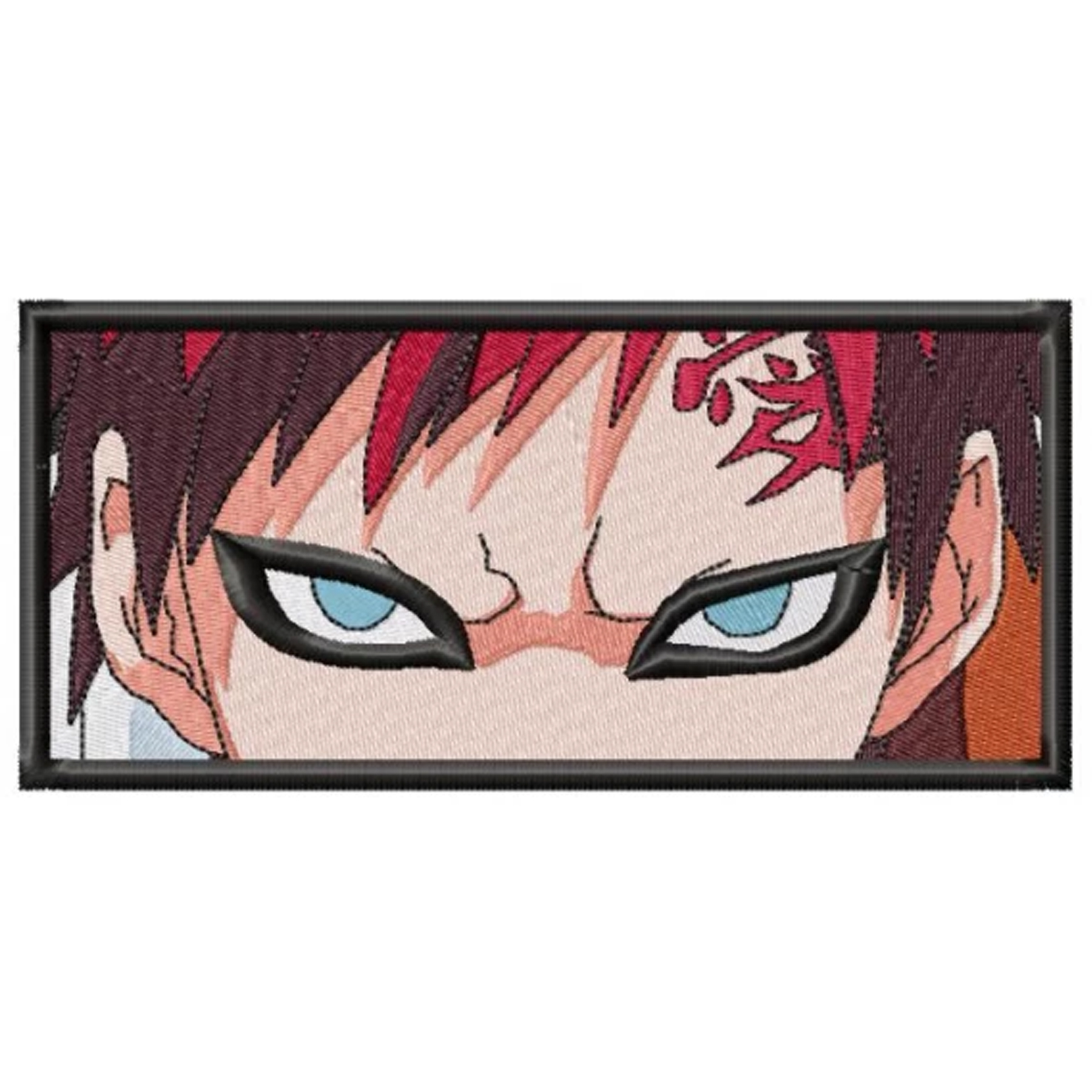 Gaara eye rectangle Embroidery Design, Naruto Embroidery, An | Inspire ...