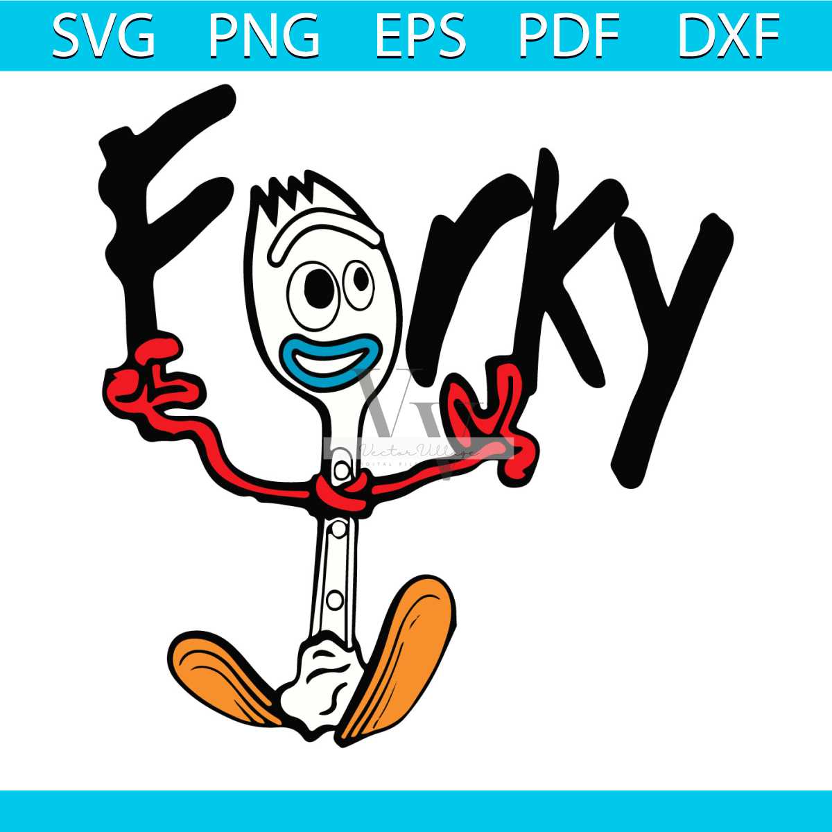 Forky SVG, Toy Story SVG, Disney SVG, Pixar Svg, Toy Story C | Inspire ...