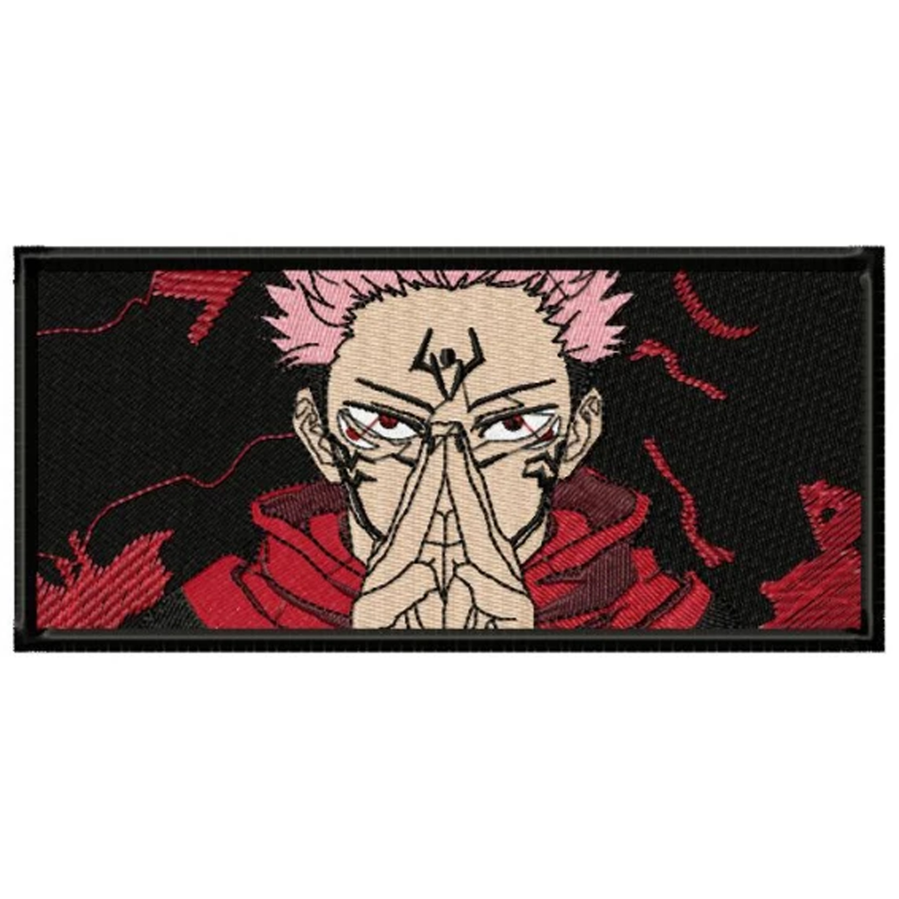 Ryomen sukuna Embroidery Design,Embroidered shirt,Jujutsu ka | Inspire ...