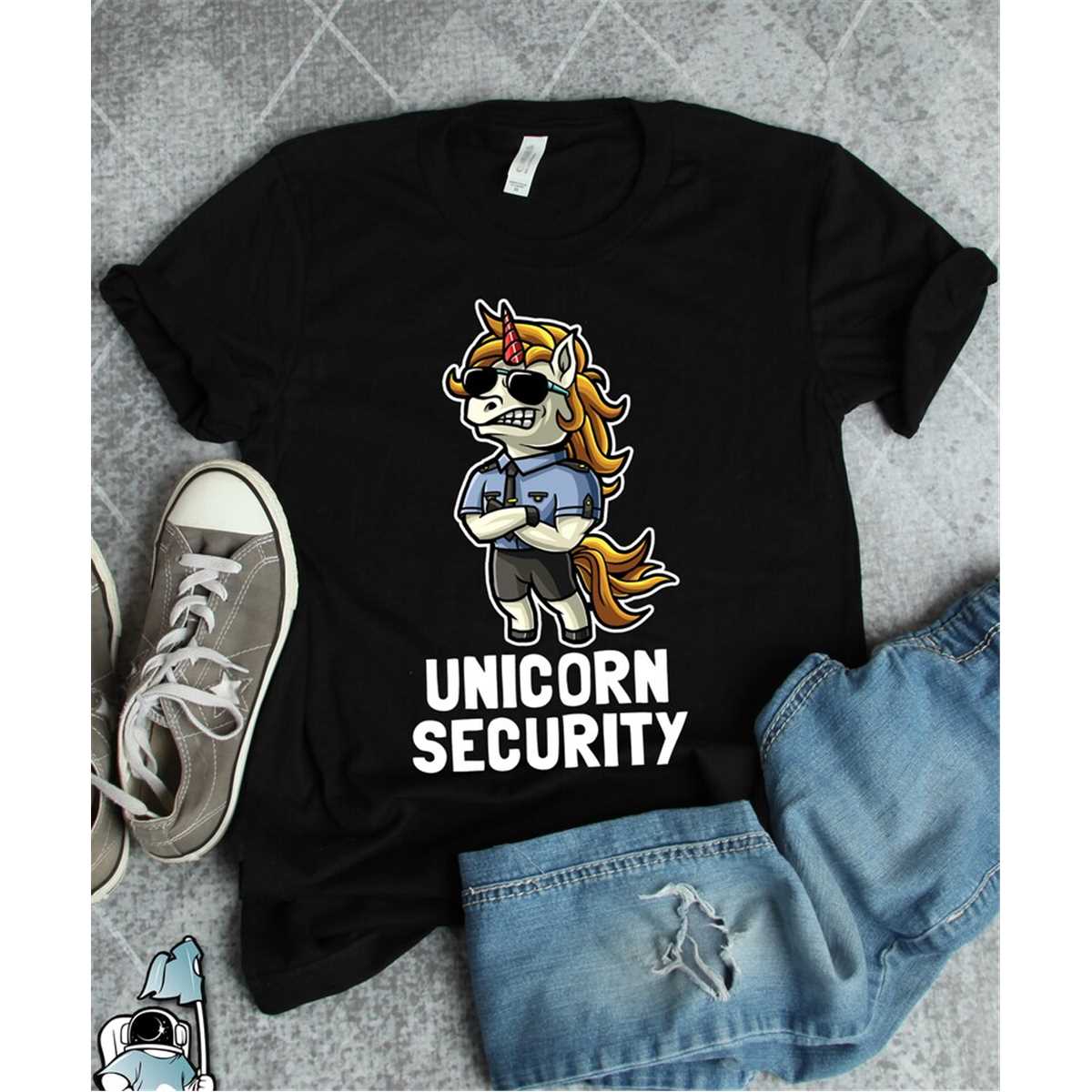 Unicorn Security Shirt, Unicorn Shirt, Unicorn Dad Shirt, Un | Inspire Uplift