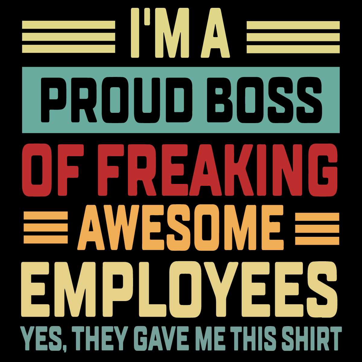 Funny Boss Day Employee Appreciation Office SVG | Inspire Uplift