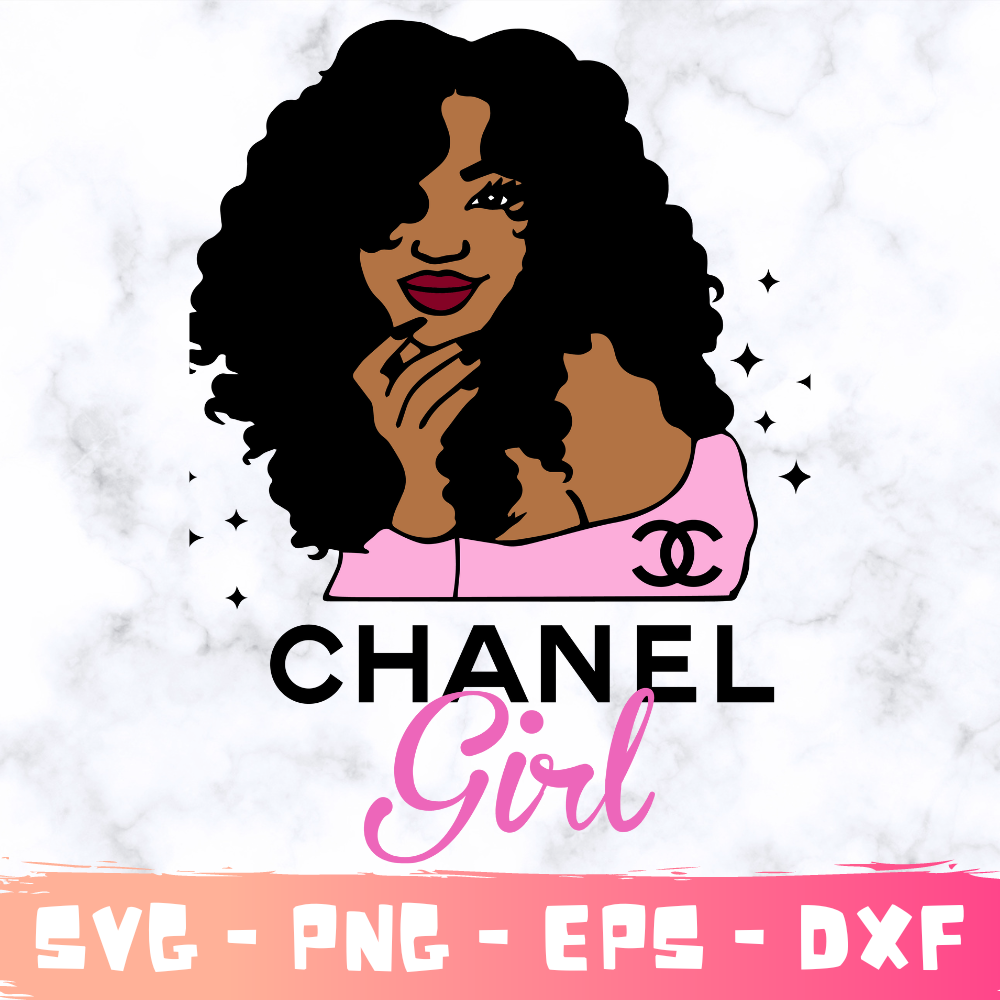 Chanel girl Svg, Fashion Brand Svg,Famous Brand Svg, Silhoue - Inspire ...