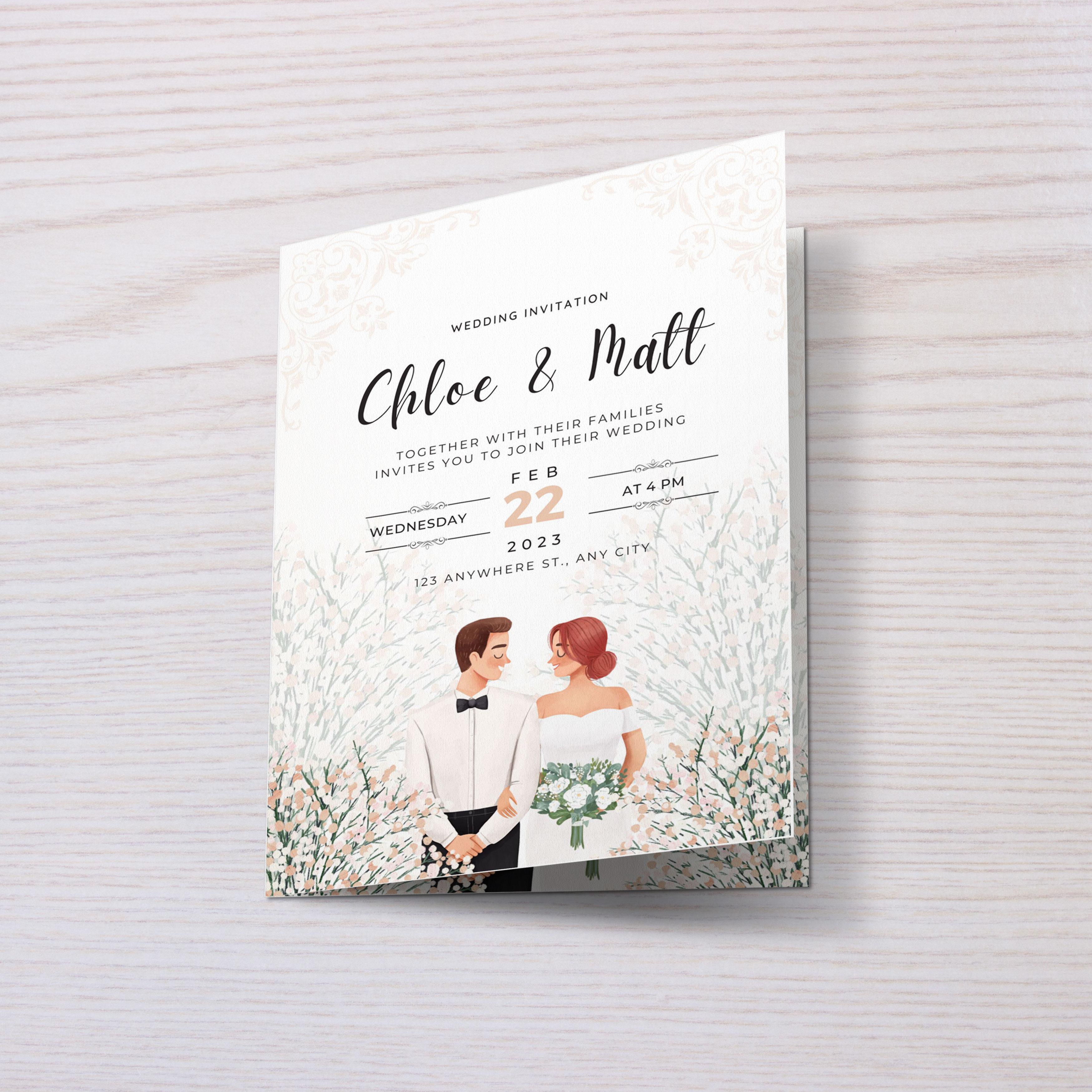 Digital Wedding Invitation, Electronic Wedding Invite, Digit | Inspire ...