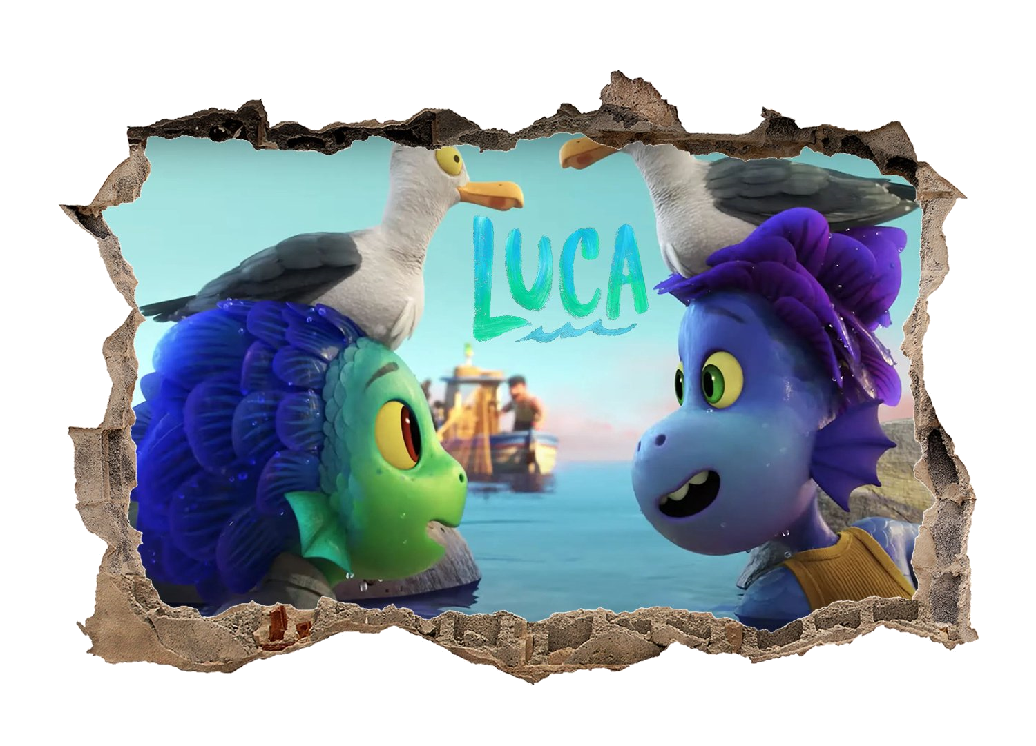 Luca Digital Paper, Luca PNG Clipart, Instant Digital Downlo | Inspire ...