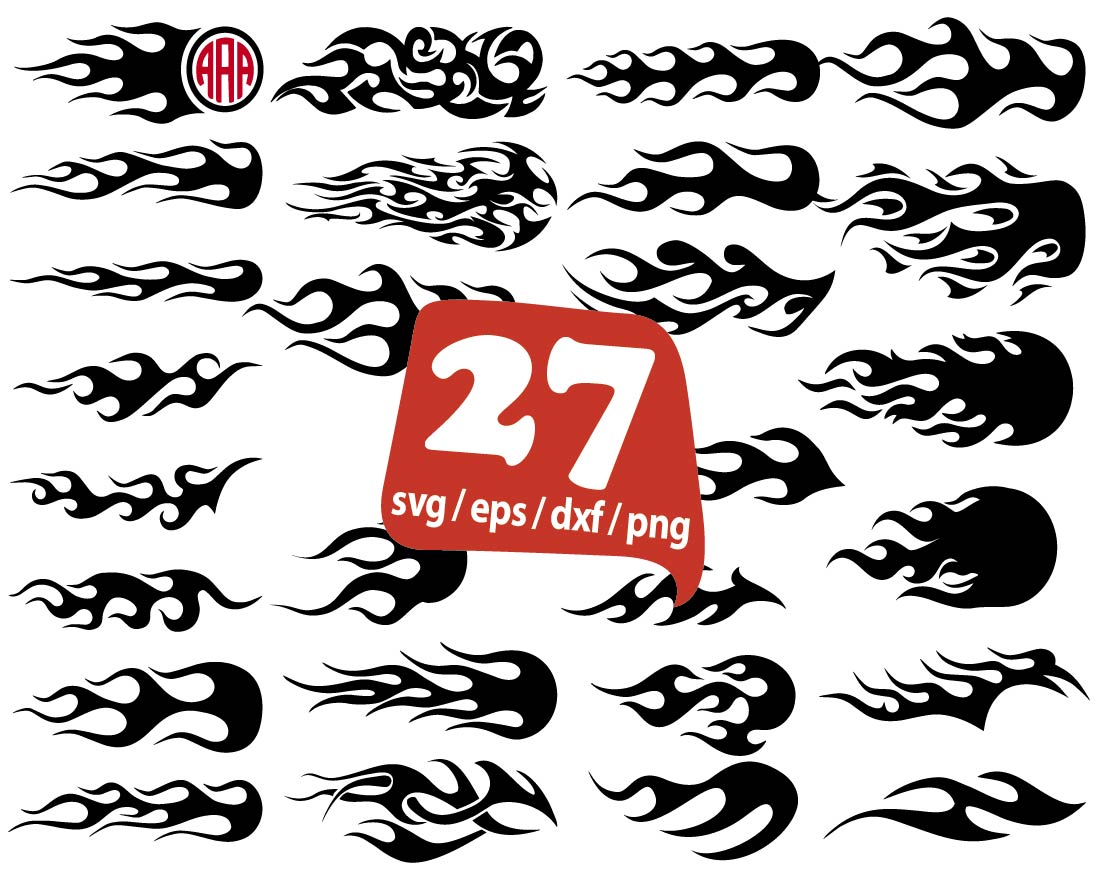 Fire Flame SVG, Fire Svg, Fire Flames,Svg Bundle, Fire Ball, - Inspire ...