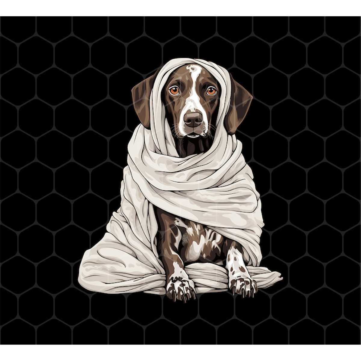 German Shorthaired Cosplay Mummy, Cute Mummy, Happy Hallowee | Inspire ...