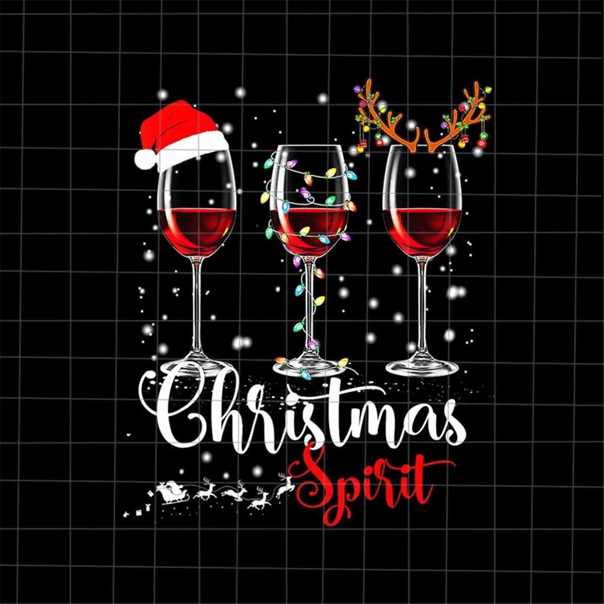 Christmas Spirits Png, Glasses Of Wine Xmas Png, Wine Christ | Inspire ...