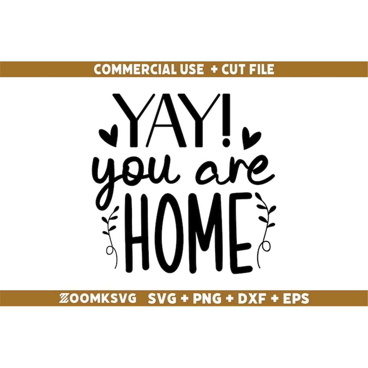 Family SVG, Yay you are home Svg, Family cut file, Family Sv - Inspire ...