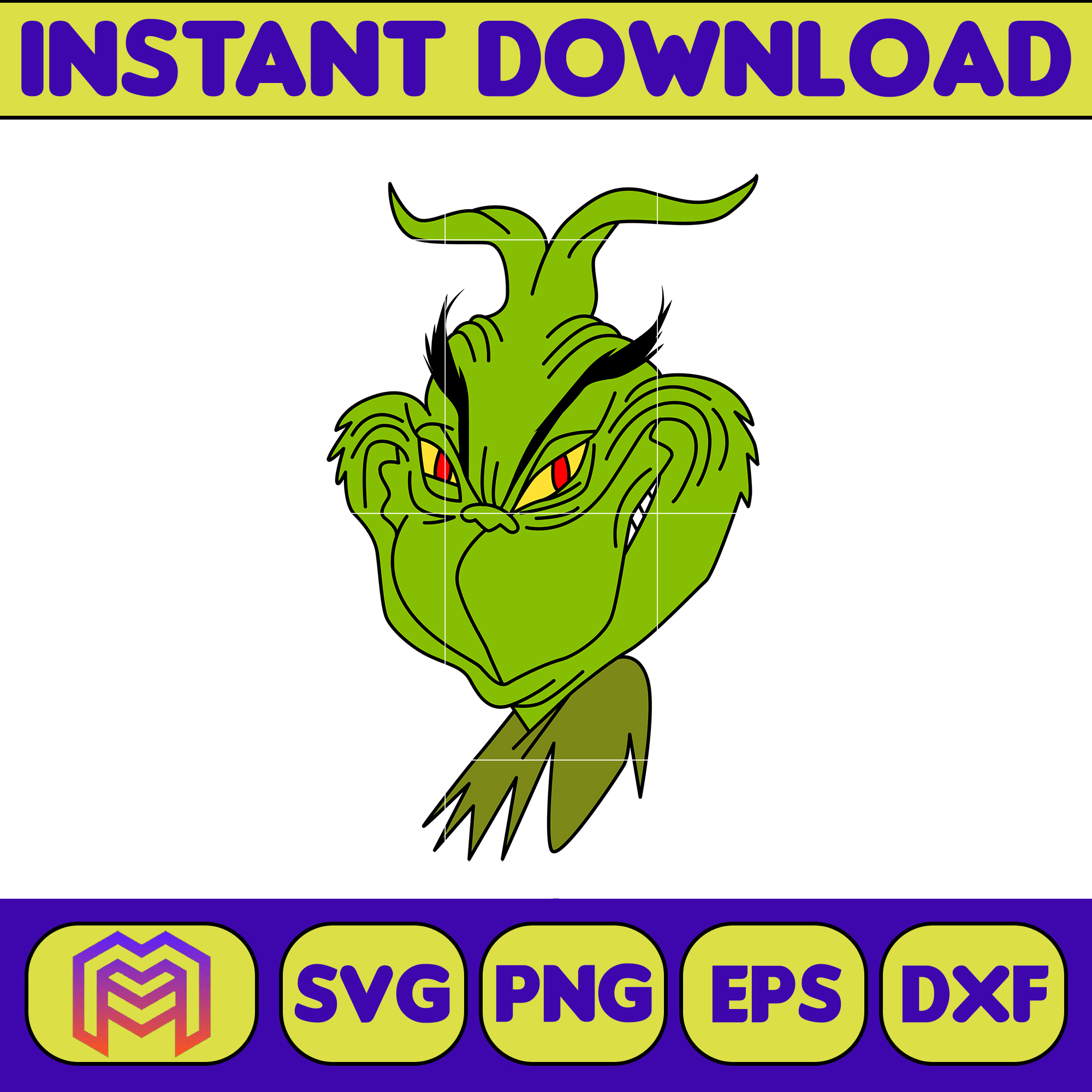 Grinch SVG, Grinch Christmas Svg, Grinch Face Svg, Grinch Ha | Inspire ...