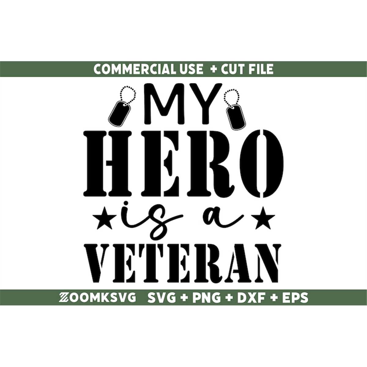 Military SVG, My hero is a veteran SVG, Military Png, Funny | Inspire ...