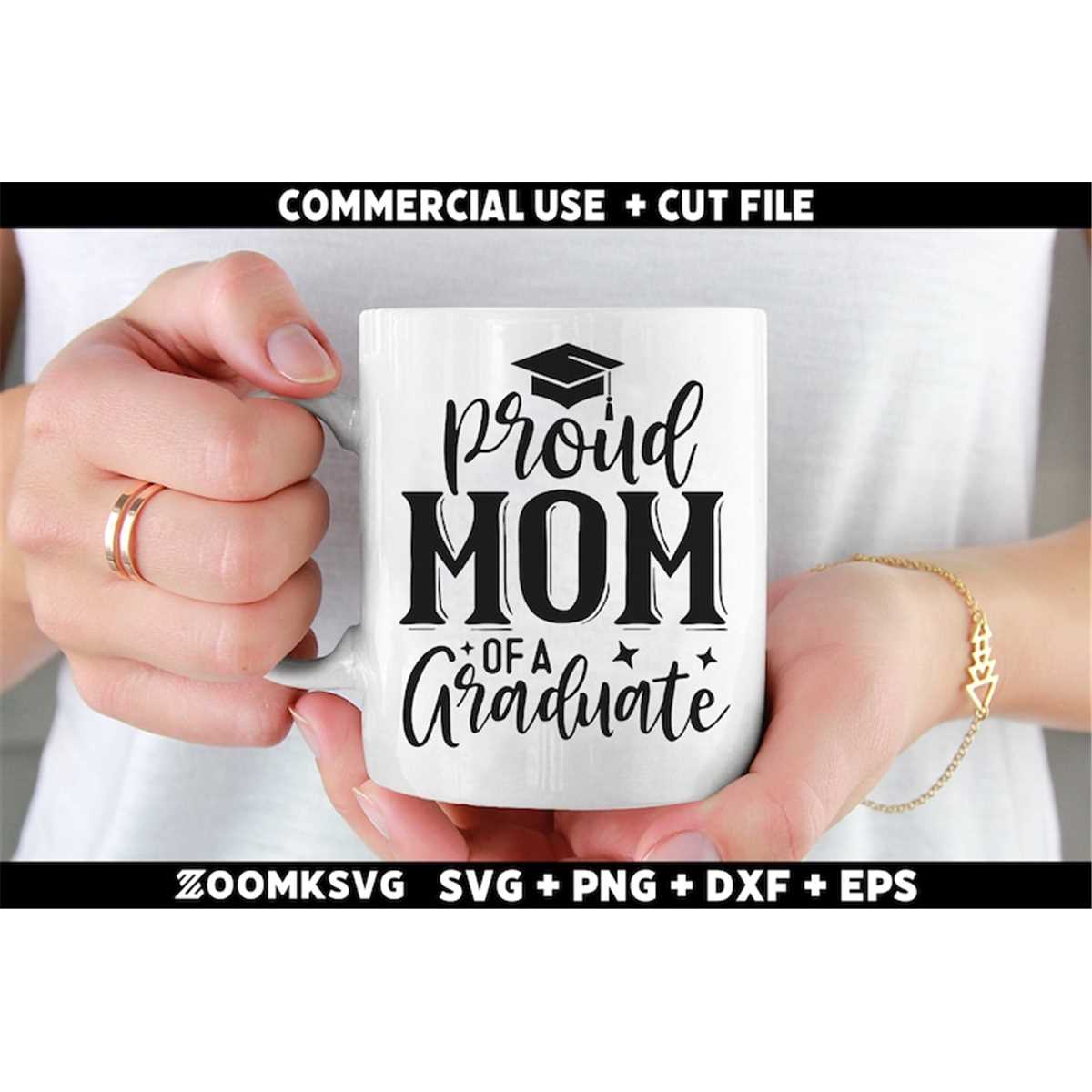 Proud mom of a graduate Svg, Senior Svg, Graduation Shirt, G | Inspire ...