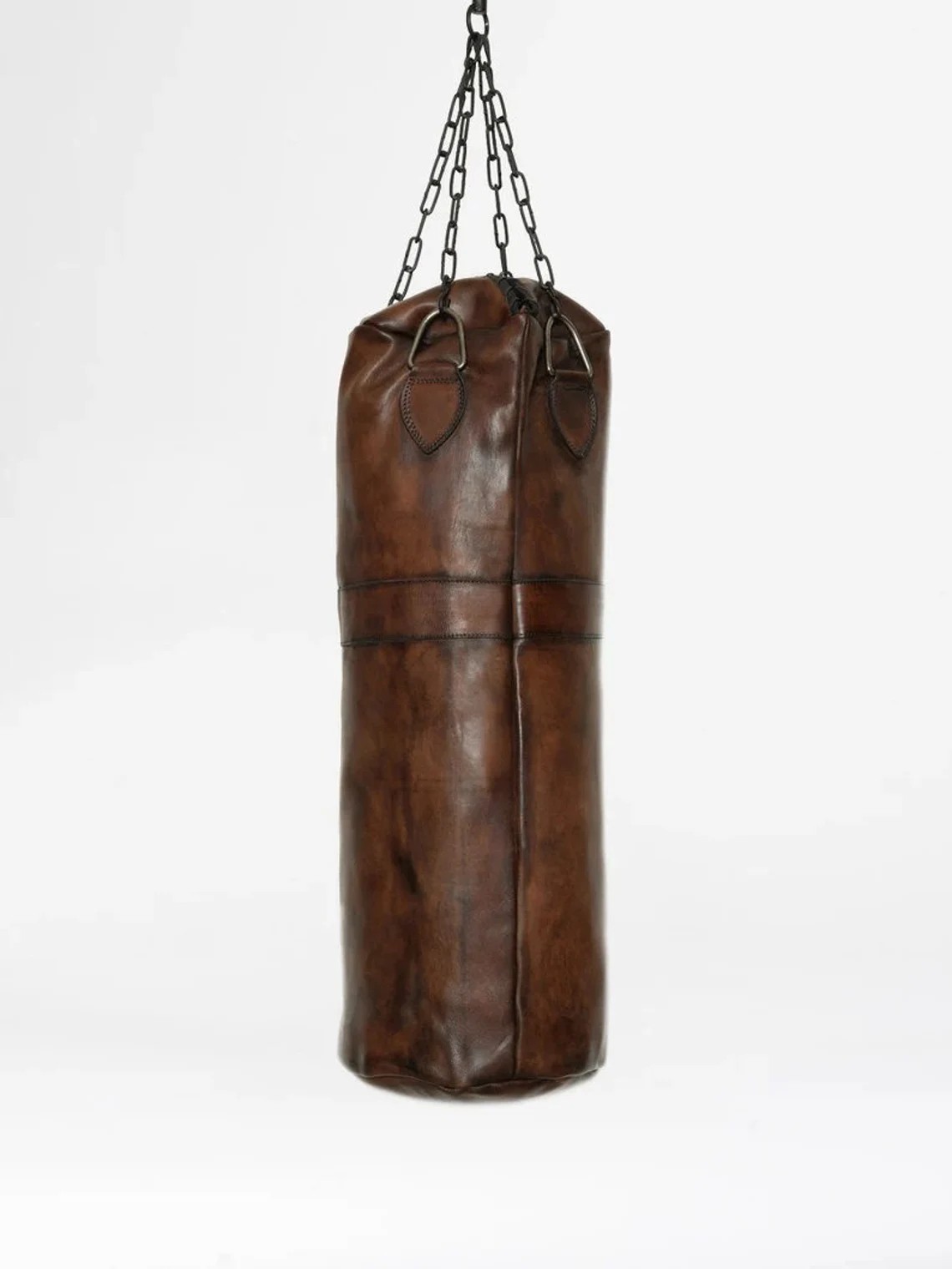 Professional Vintage Leather Punching Bag | Handmade Leather | Inspire ...