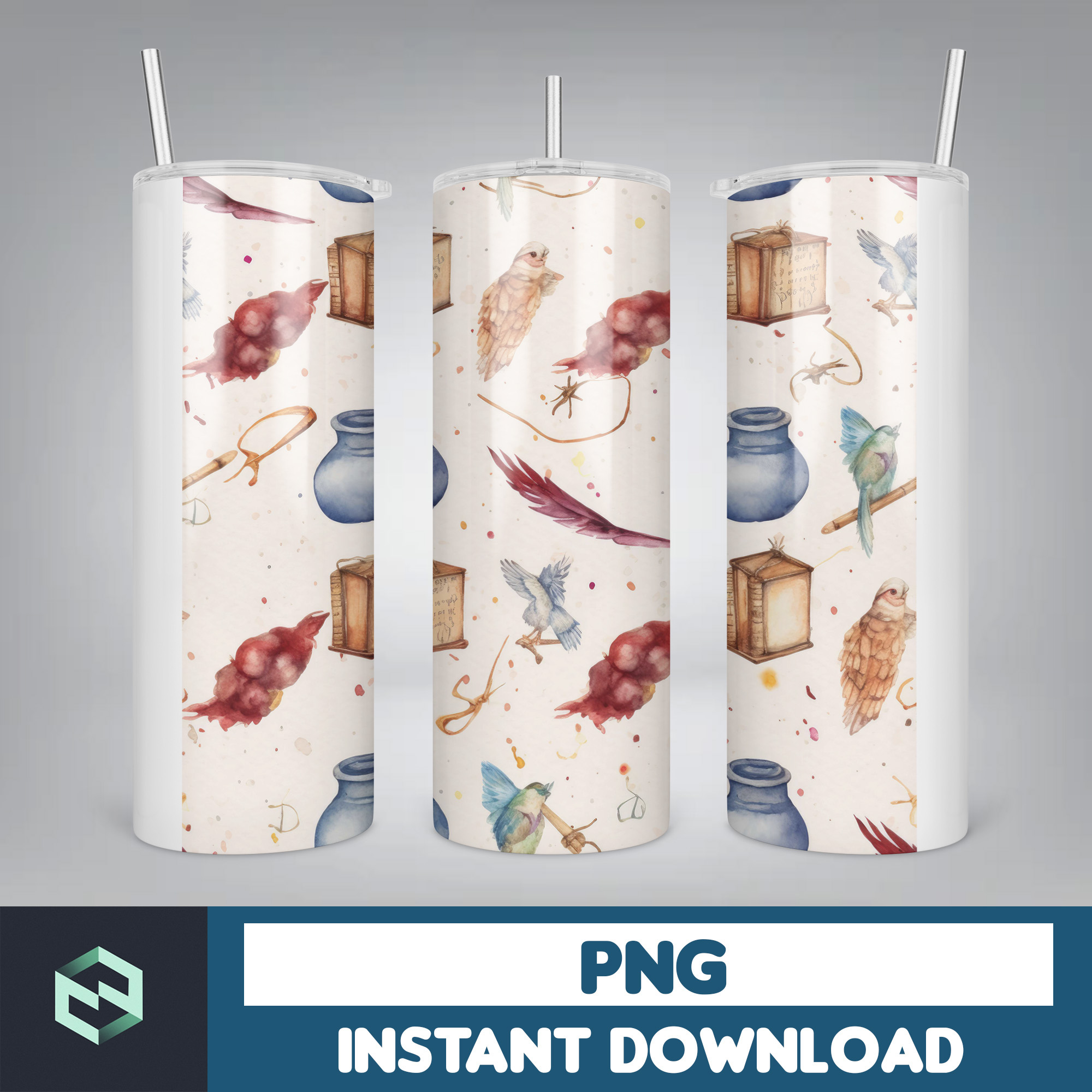 Harry Tumbler Wrap, Harry Magic Tumbler, 20 oz Potter Tumble | Inspire ...