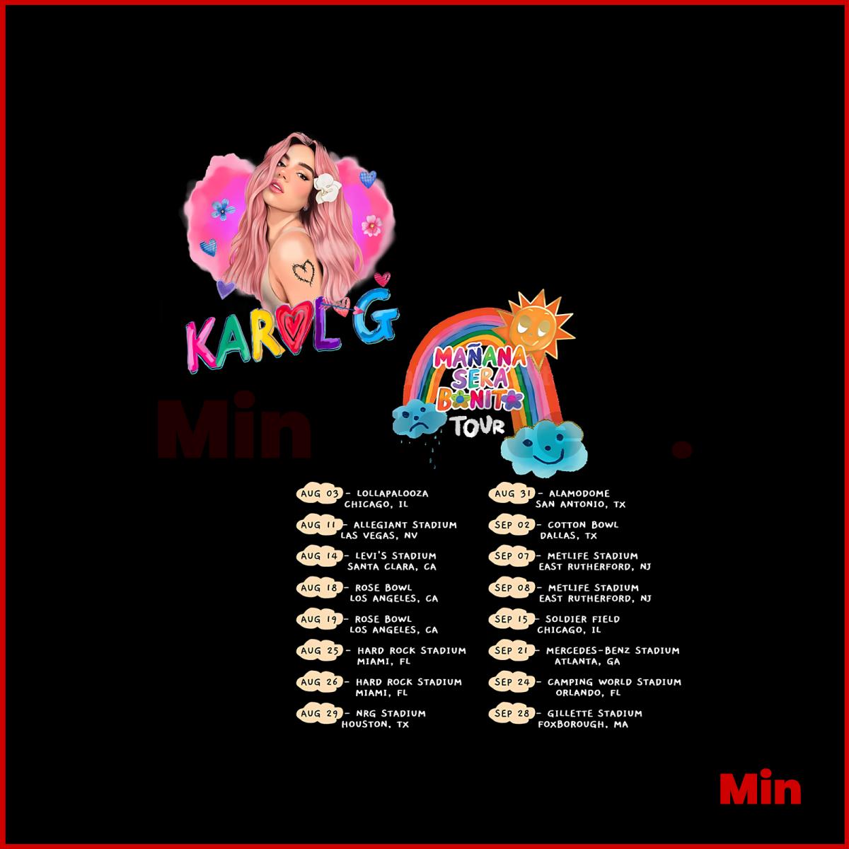 Karol G Tour Date 2023 PNG Manana Sera Bonito PNG File | Inspire Uplift