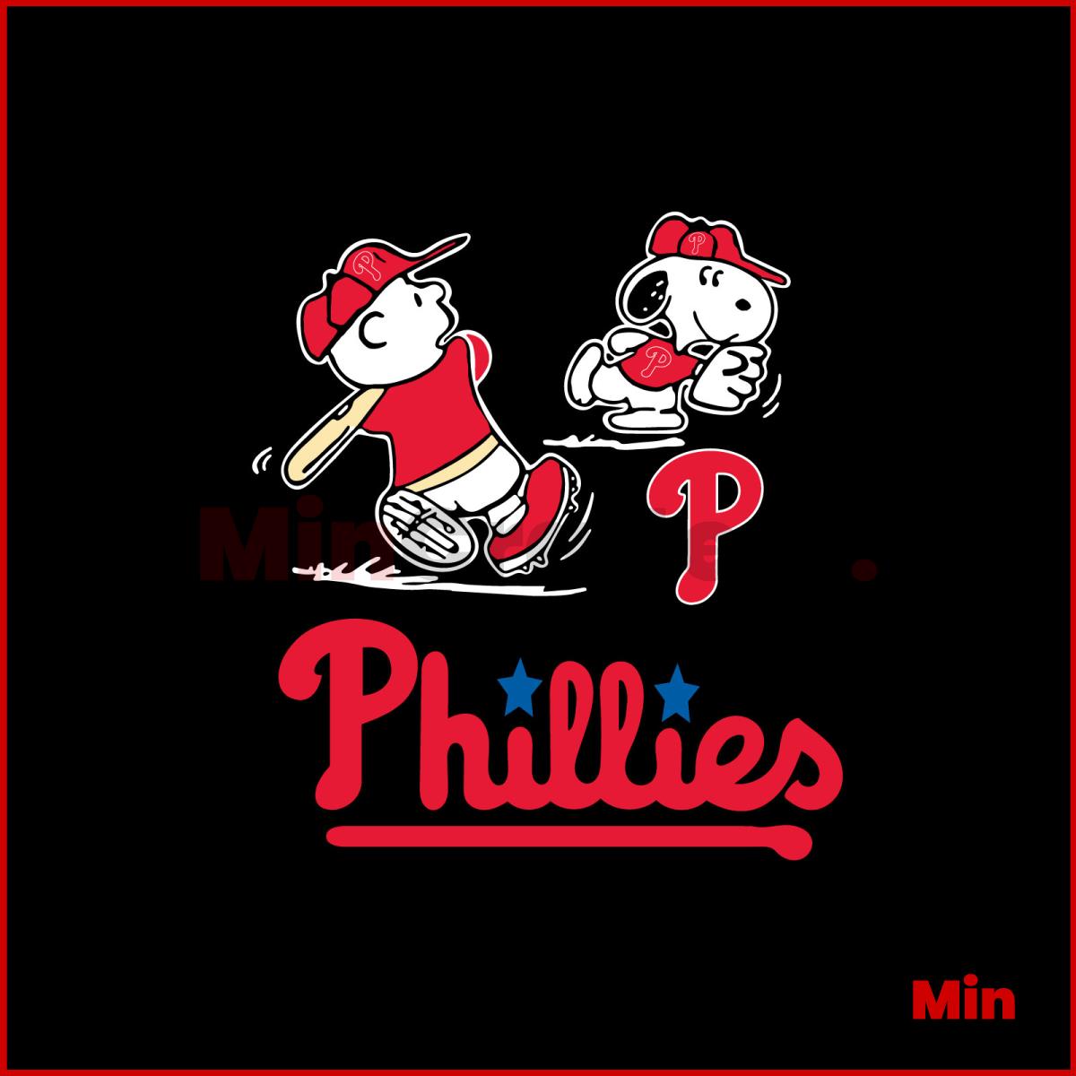 Snoopy And Charlie Brown Philadelphia Phillies Svg Digital F - Inspire ...