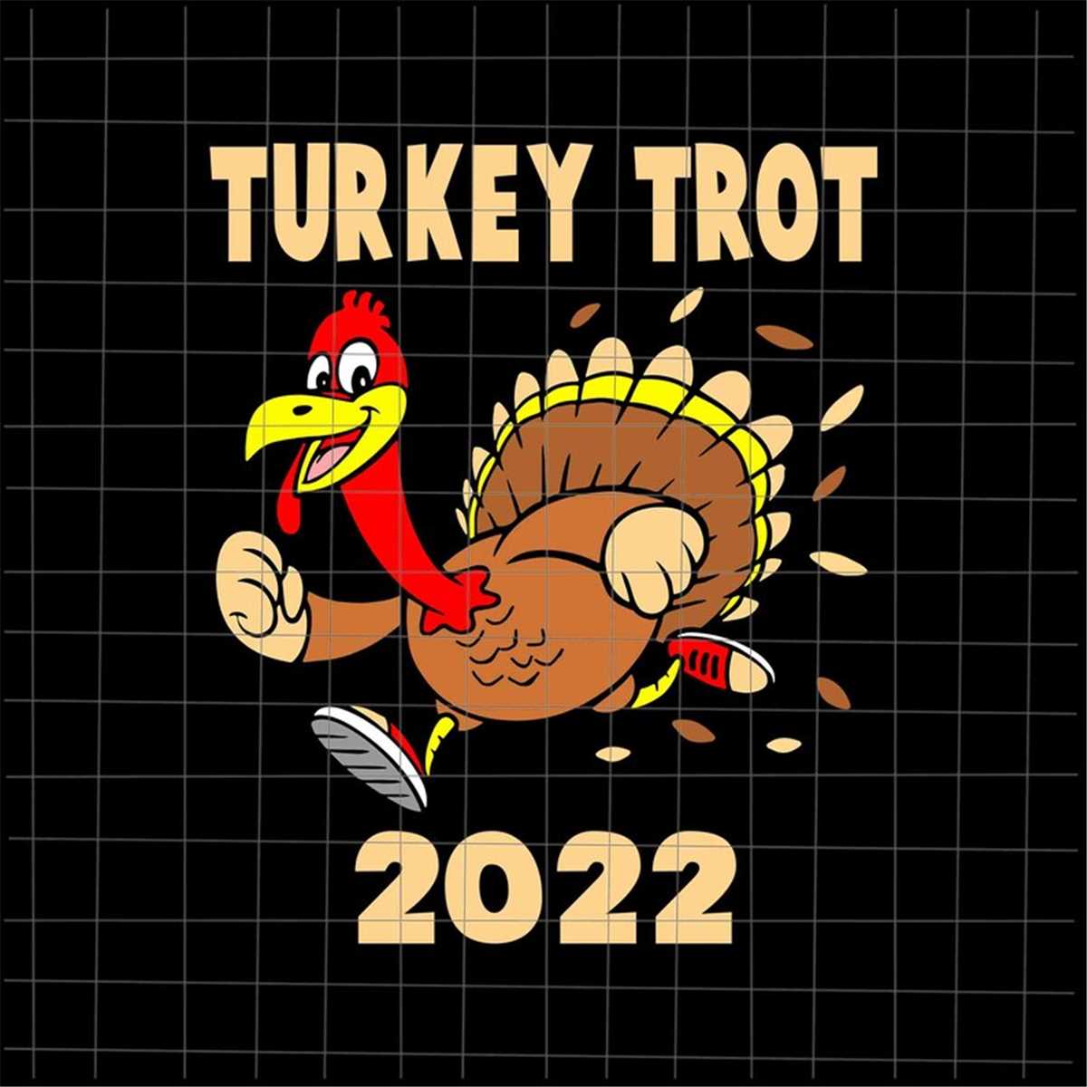 Turkey Trot 2022 Svg, Thanksgiving Turkey Trot Svg, Turkey R | Inspire ...