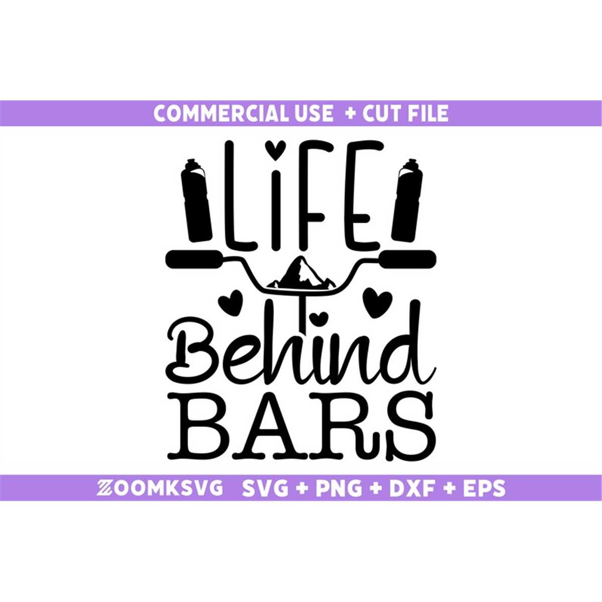 Life behind bars Svg, Bicycle SVG, Bicycle Quotes Svg, Funny - Inspire ...