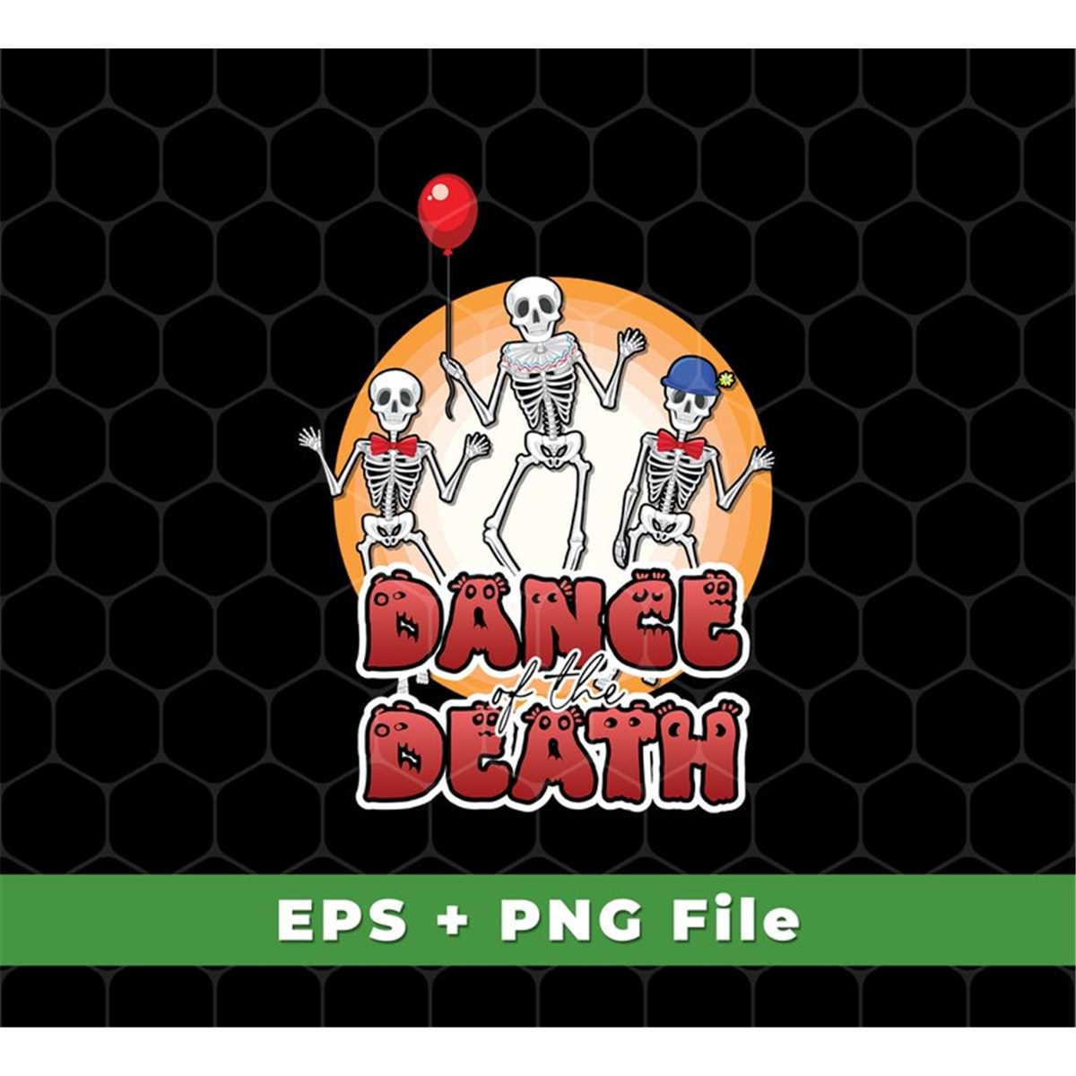 Dance Of The Death Eps, Horror Skeleton Eps, Happy Halloween | Inspire ...