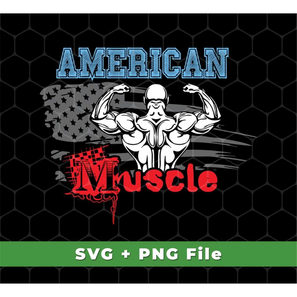 american muscle svg - Inspire Uplift