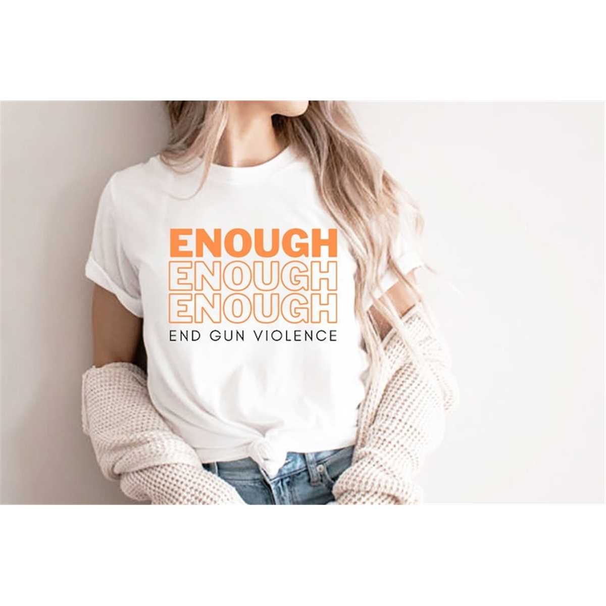 Enough End Gun Violence SVG PNG, No More Silence svg, No Gun | Inspire ...