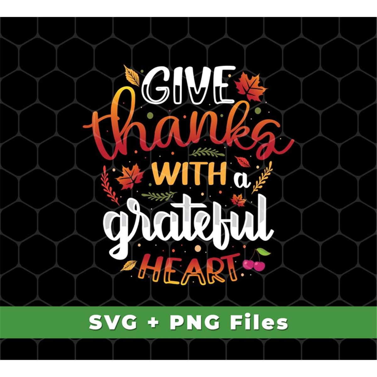 Give Thanks With A Grateful Heart Svg, Thanksgiving Svg, Tha | Inspire ...