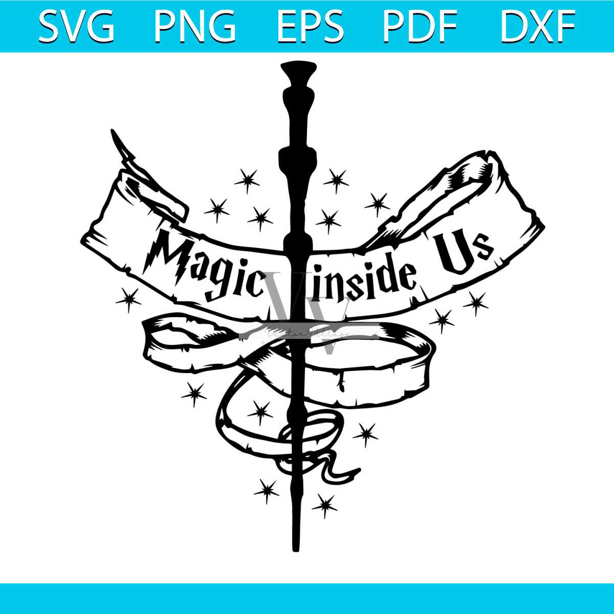 Harry Potter Magic Inside Us Magic Wand Svg Harry Potter Sv Inspire Uplift