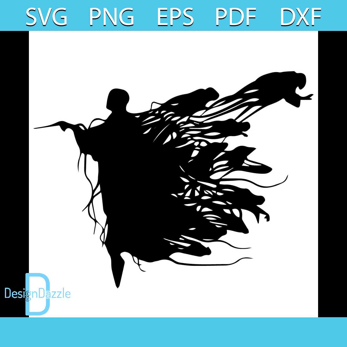 Harry Potter Lord Voldemort Shadows Svg, Harry Potter Svg - Inspire Uplift