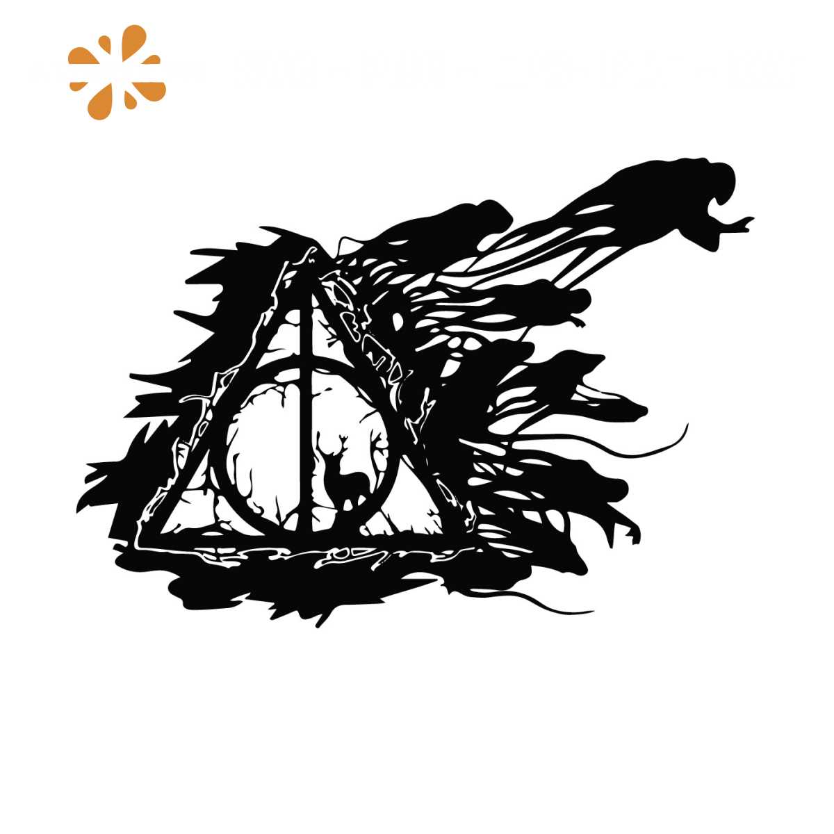 Deathly Hallows Logo Svg, Harry Potter Svg, Deathly Hallows | Inspire ...