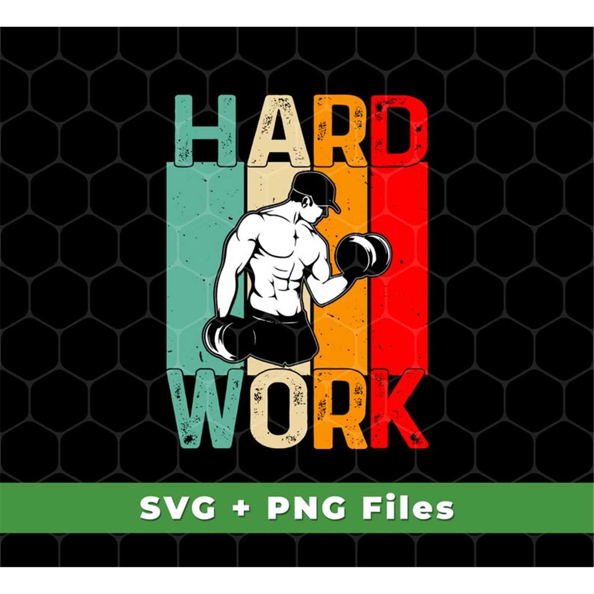 Retro Hard Work Svg, Hard Working Svg, Hard Working To Do Th | Inspire ...