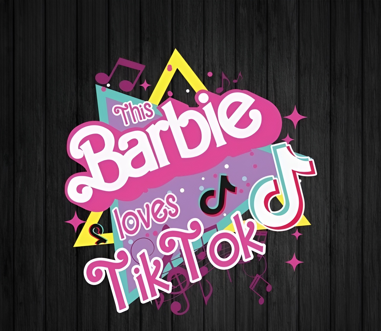 This Barbie Loves Tiktok SVG, Barbie Girl Movie SVG, Barbie - Inspire ...