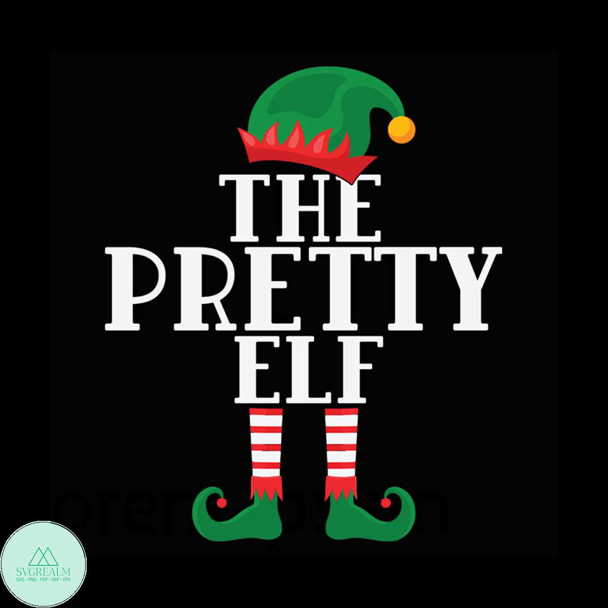 The Pretty Elf Svg, Christmas Svg, Elf Pretty Svg, Elf Svg, | Inspire ...