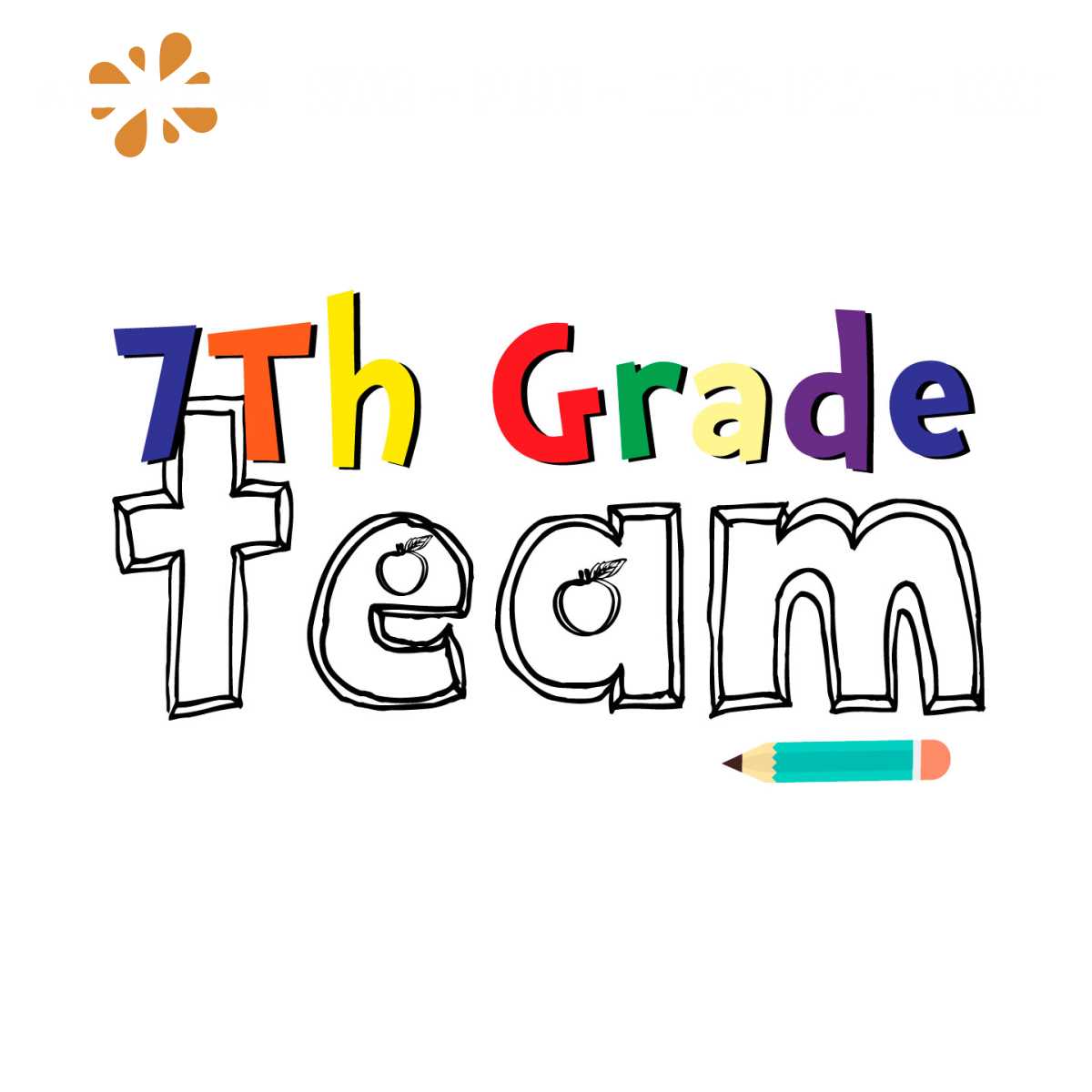 7th Grade Team Studying Svg Back To School Svg 7th Grade T Inspire