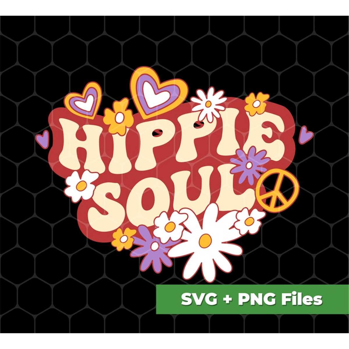 Hippie Soul Svg Groovy Soul Svg Groovy Style Svg Groovy H Inspire