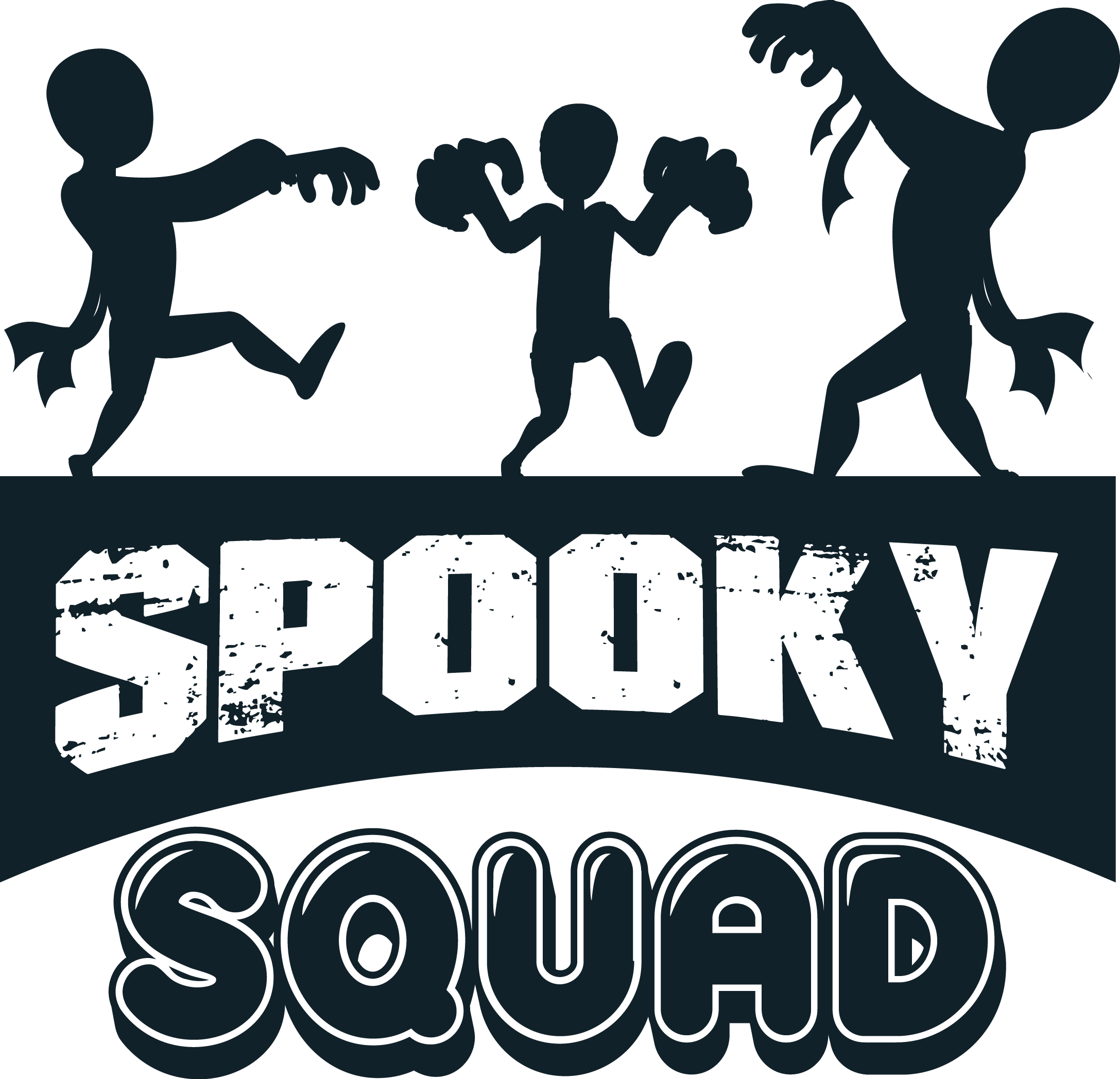 Spooky squad Png, Halloween Png, Halloween silhouettes, Happ - Inspire ...